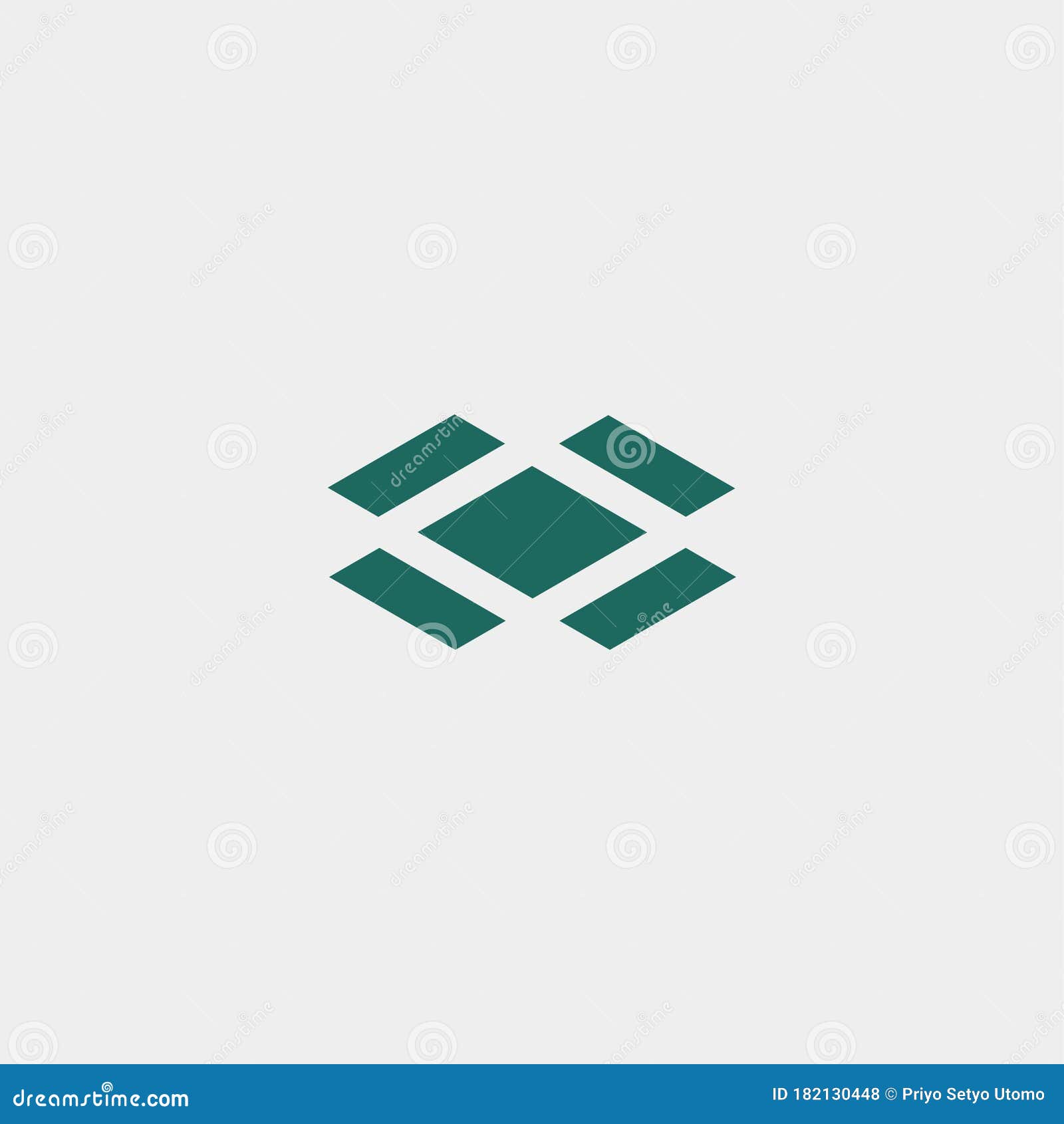 Premium box logo design stock vector. Illustration of icons - 182130448