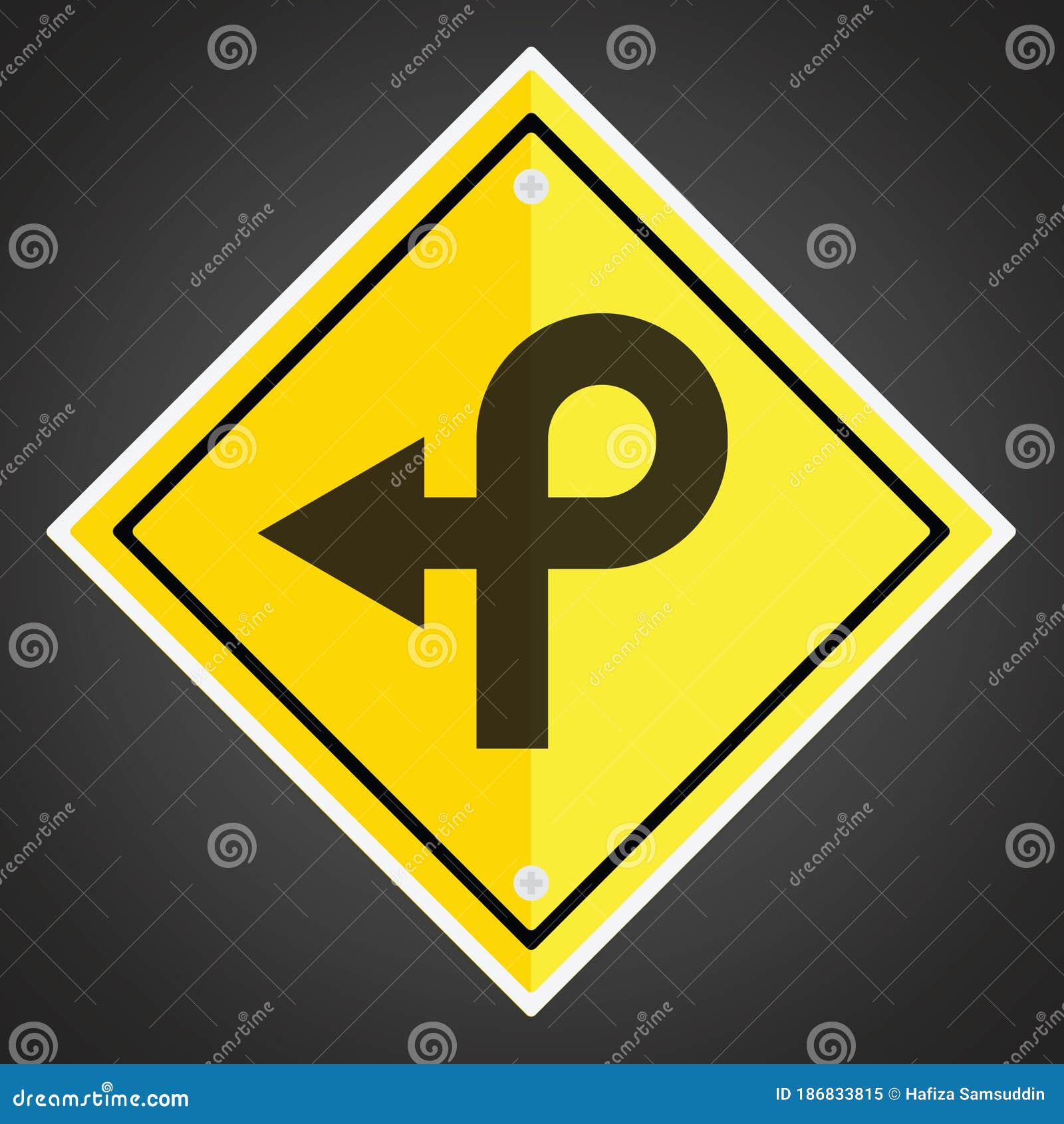 Print stock vector. Illustration of symbols, signs, loop - 186833815