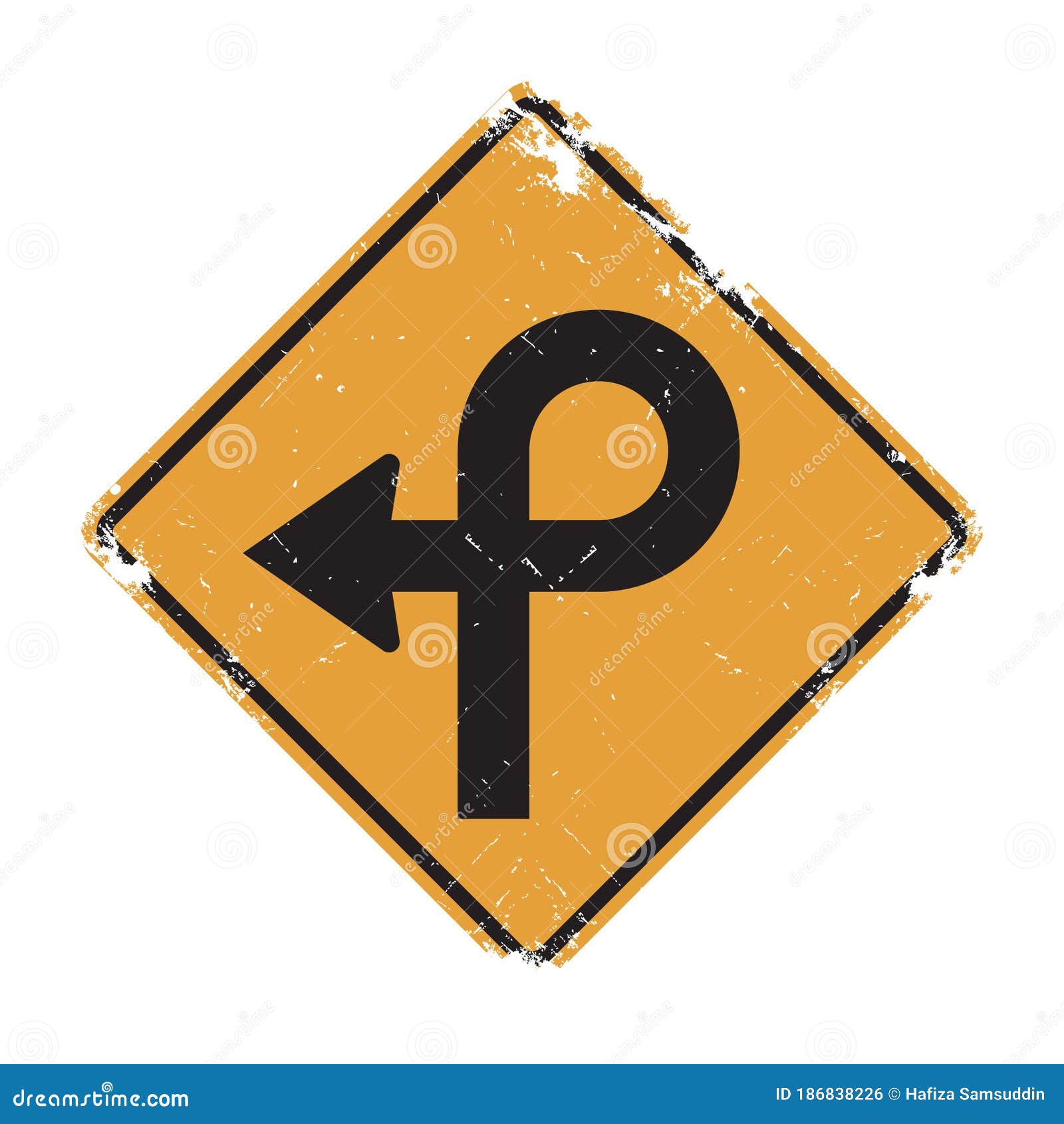 Print stock vector. Illustration of caution, highways - 186838226