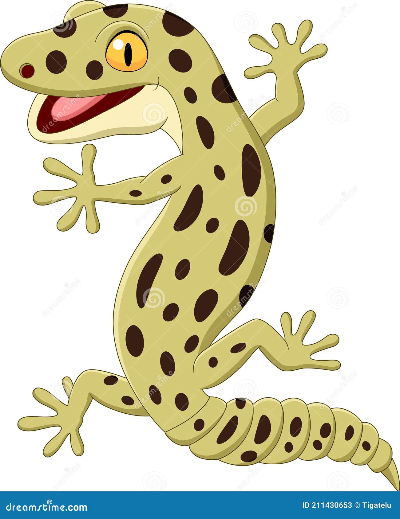Cartoon Gecko Royalty-Free Stock Photo | CartoonDealer.com #46180305