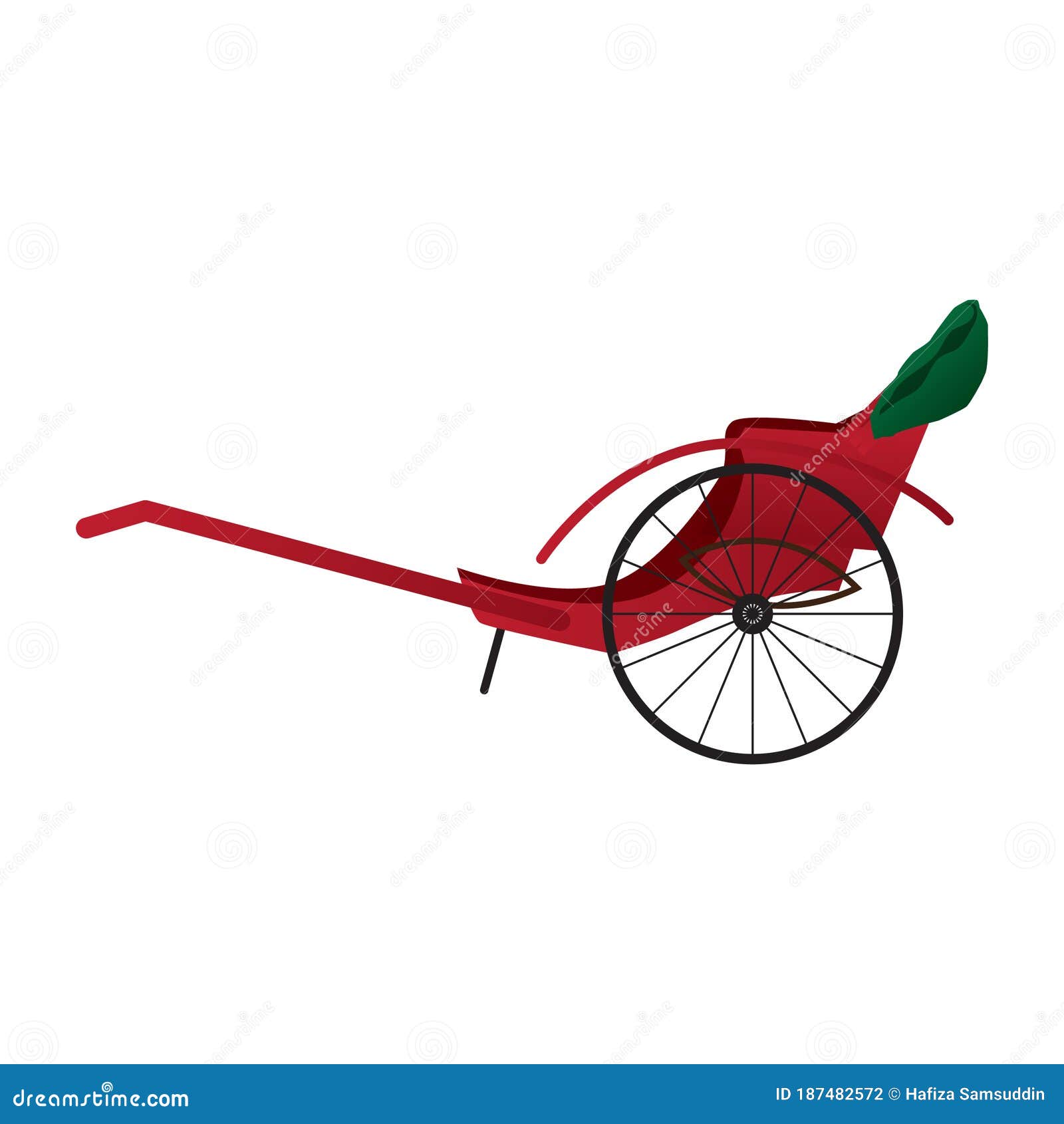 Print stock vector. Illustration of transport, kong - 187482572