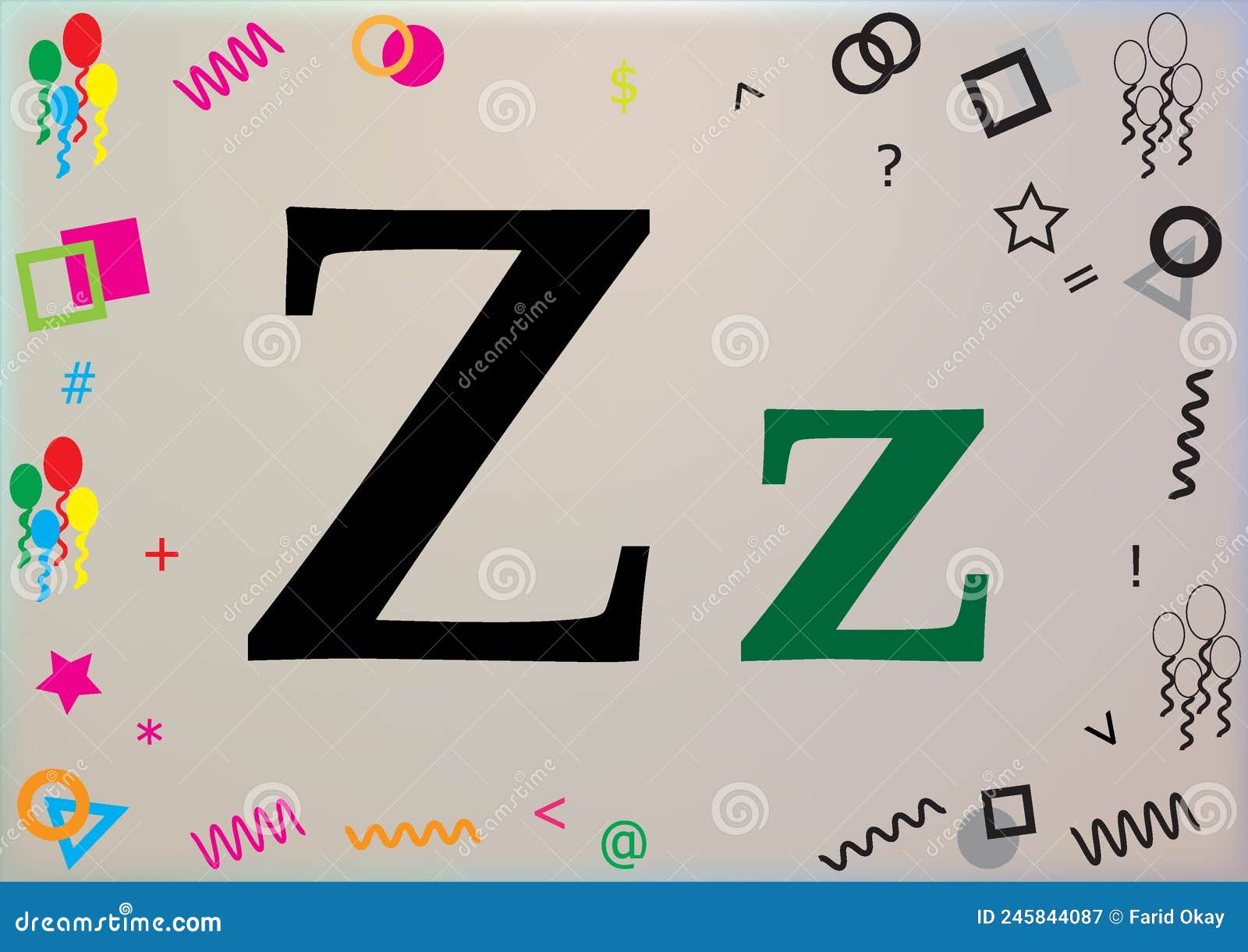 Print, Recognize the Letters of the Alphabet for Kindergarten Children ...