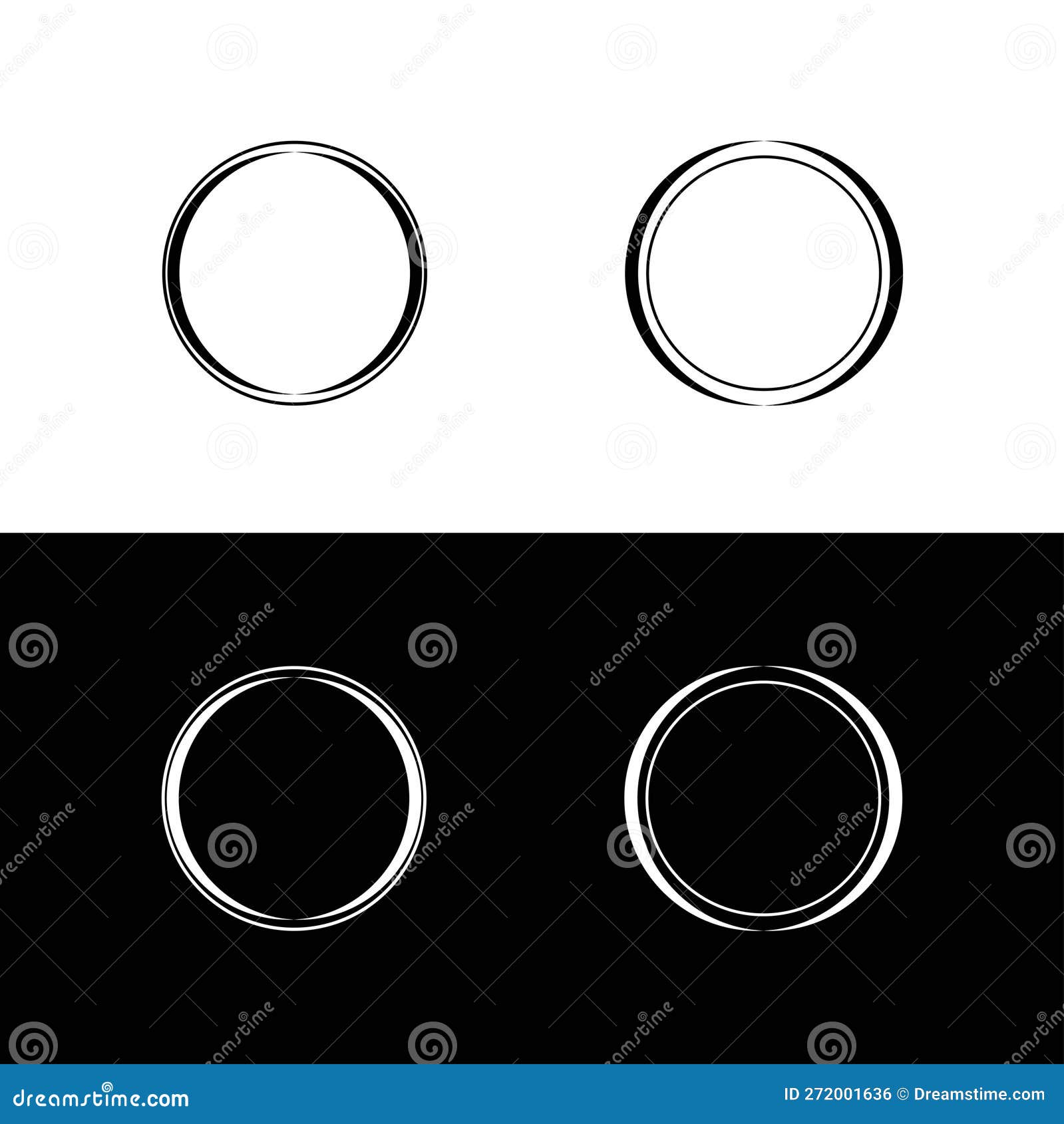 Circle Vector Logo Template Design Stock Vector - Illustration of ...