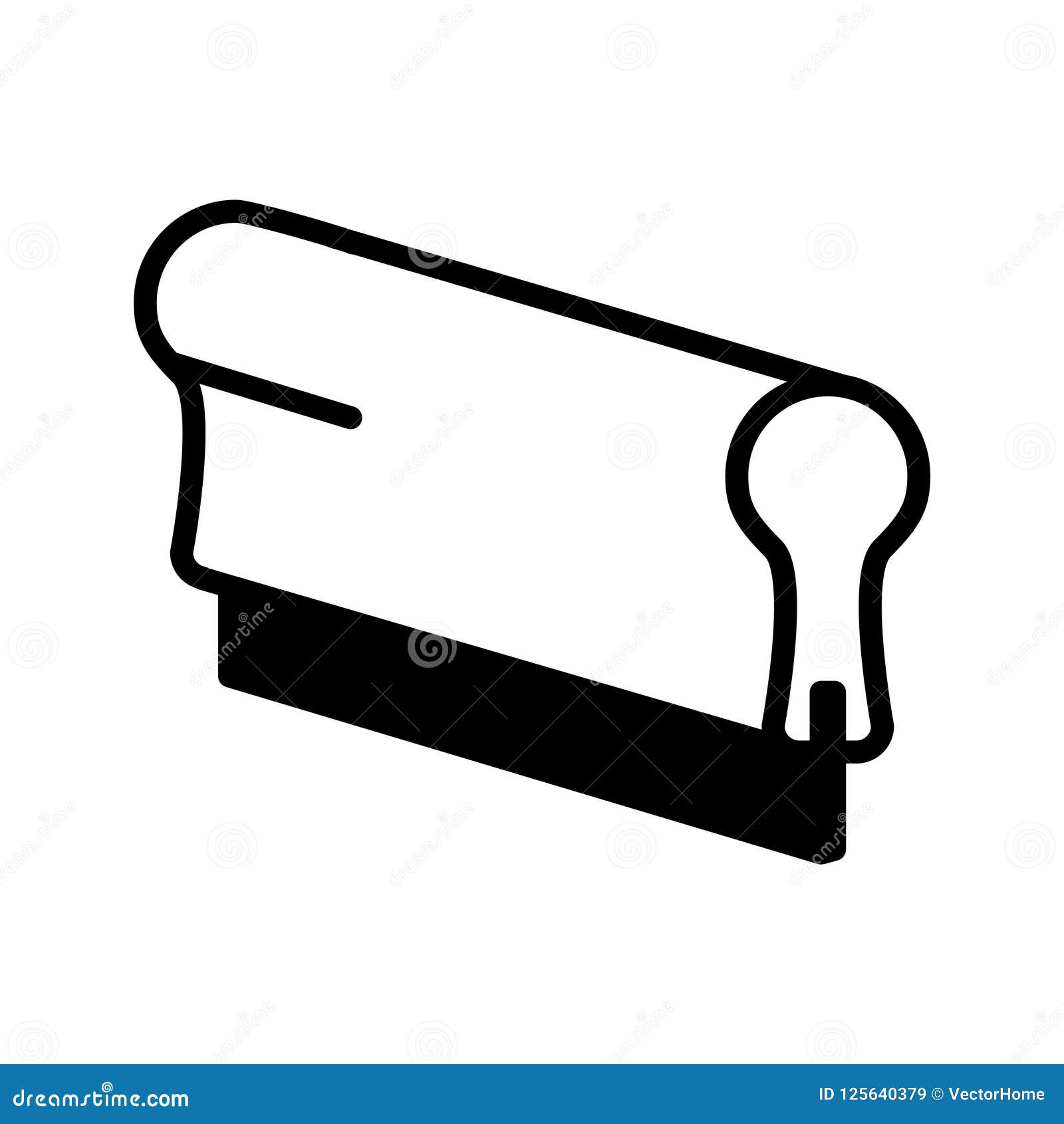 Print Screen Flat White Icons In Square Backgrounds Cartoon Vector ...