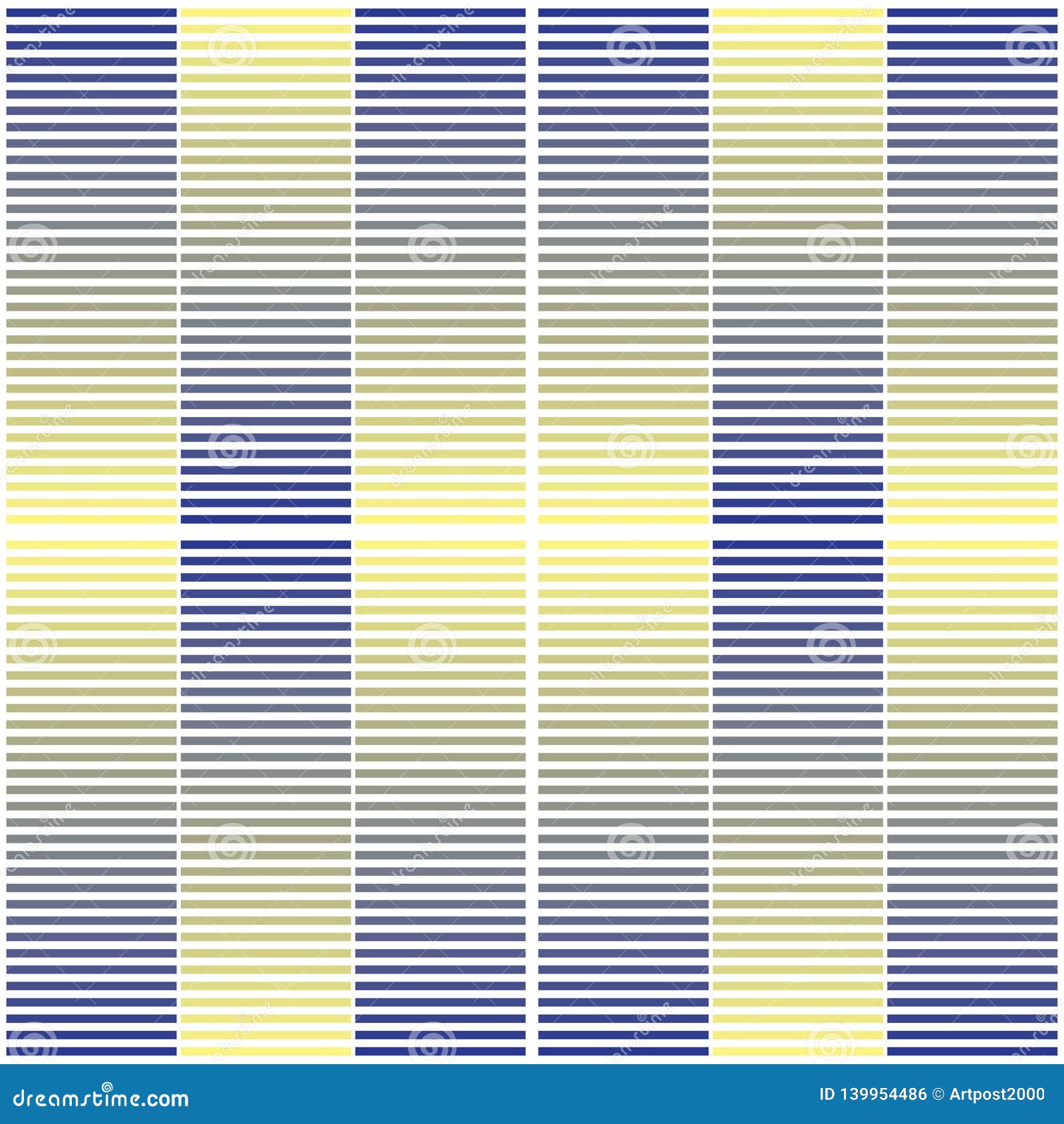 Seamless Geometric Pattern with Horizontal Stripes Stock Vector ...