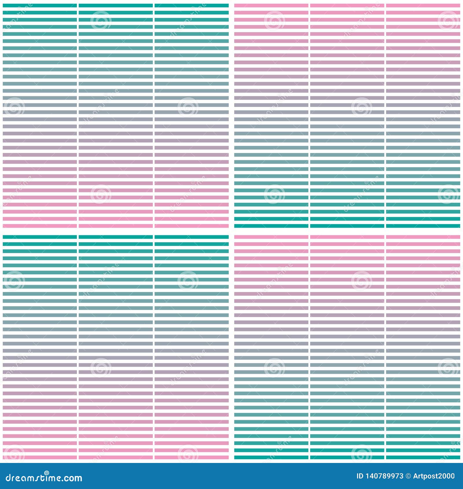 Seamless Geometric Pattern with Horizontal Stripes Stock Vector ...