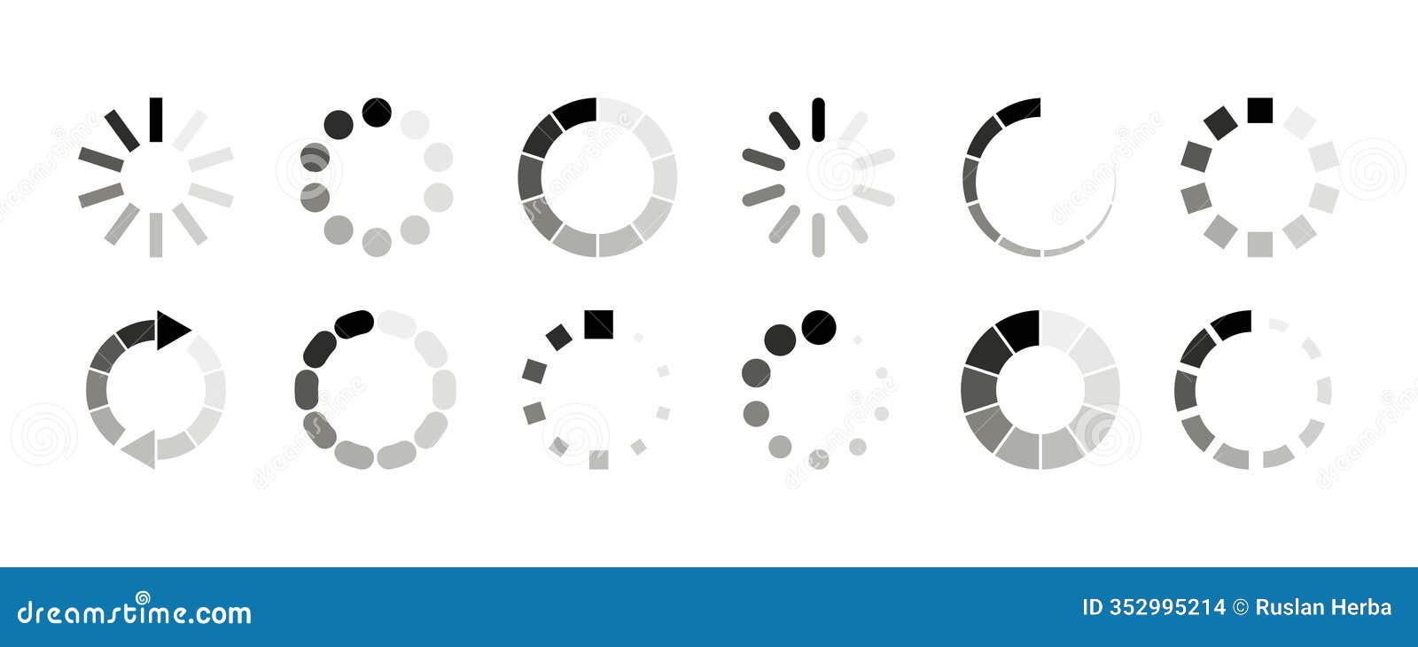 Download Symbol. Status or Indicator Loading Stock Illustration ...
