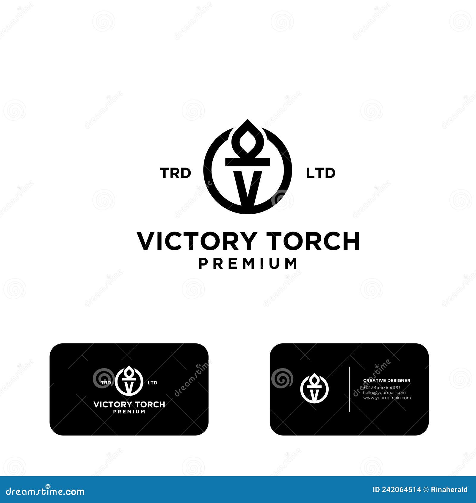 Shield Torch Logo Vector Symbol Illustration Stock Illustration ...