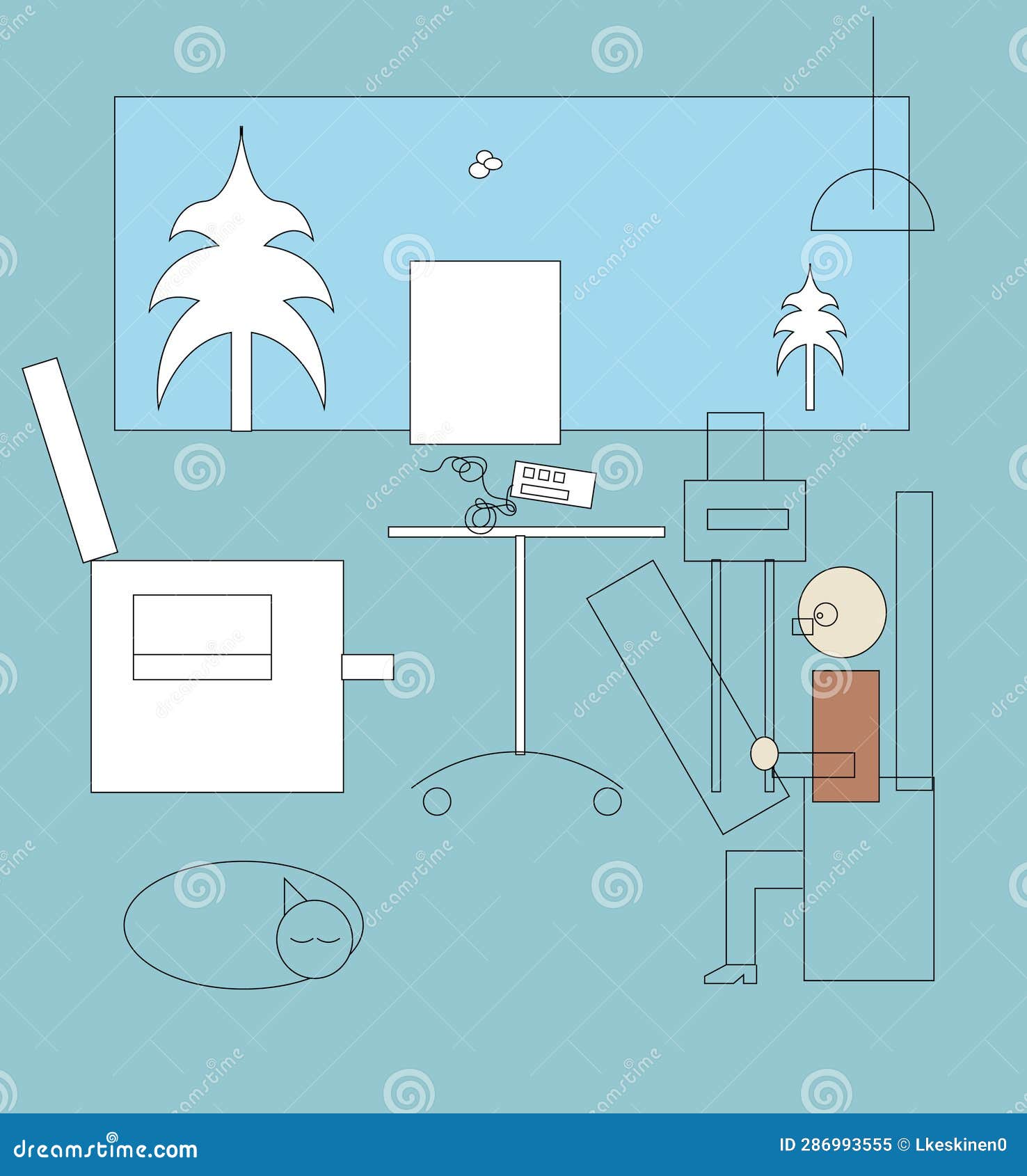 Documents Copies, Papers Stack. Old Retro Information Icon In 90s Style ...