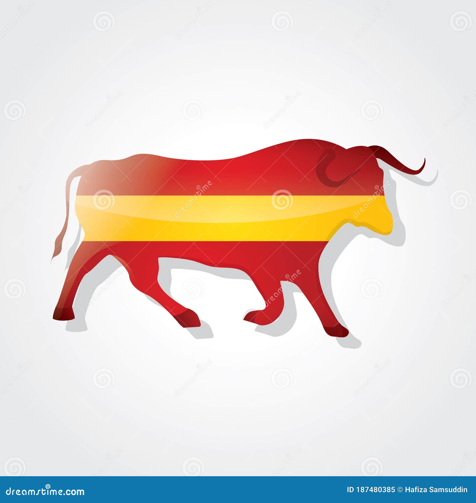 Print stock vector. Illustration of emblem, animal, animals - 187480385