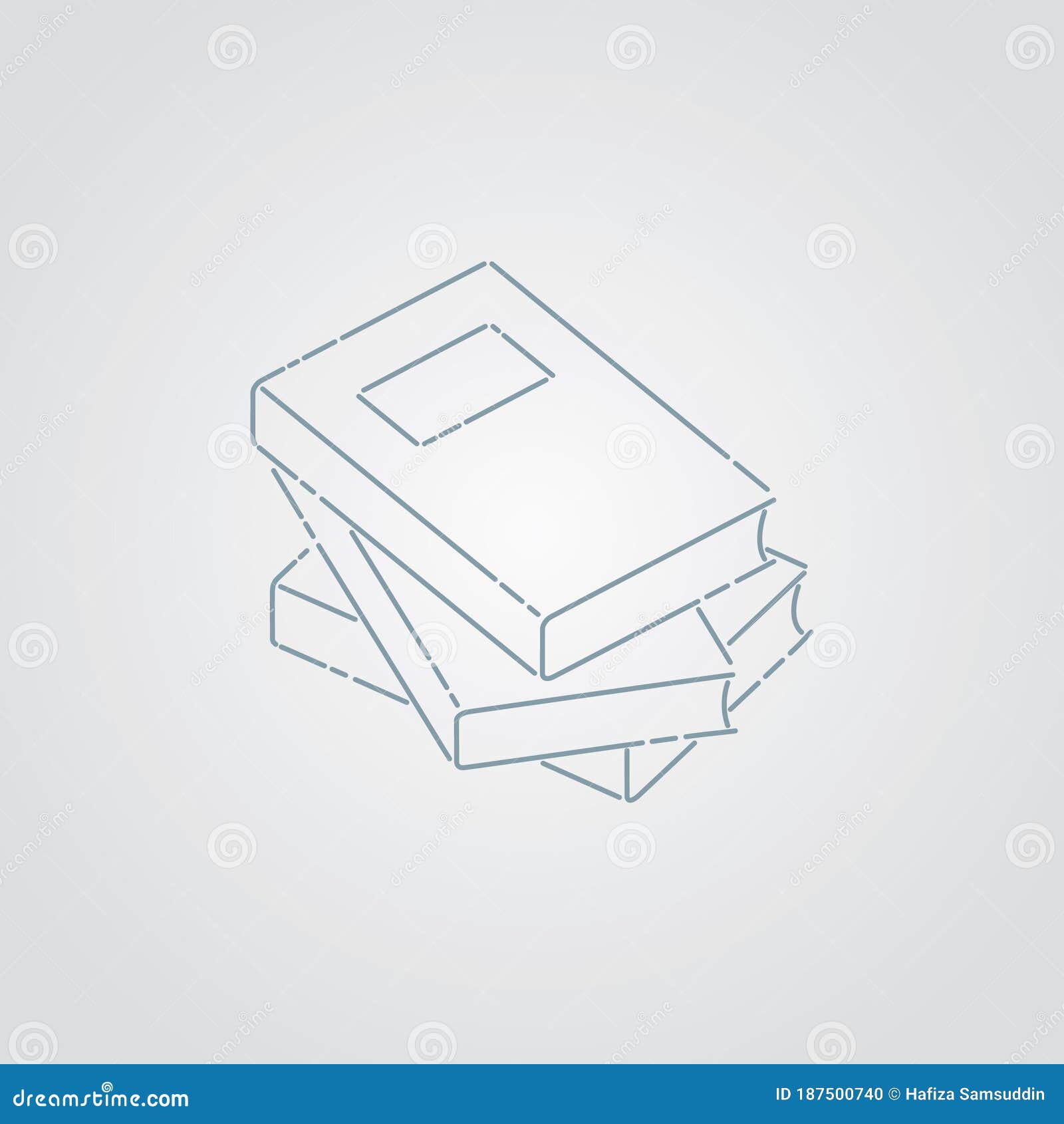 Print stock vector. Illustration of pictogram, education - 187500740