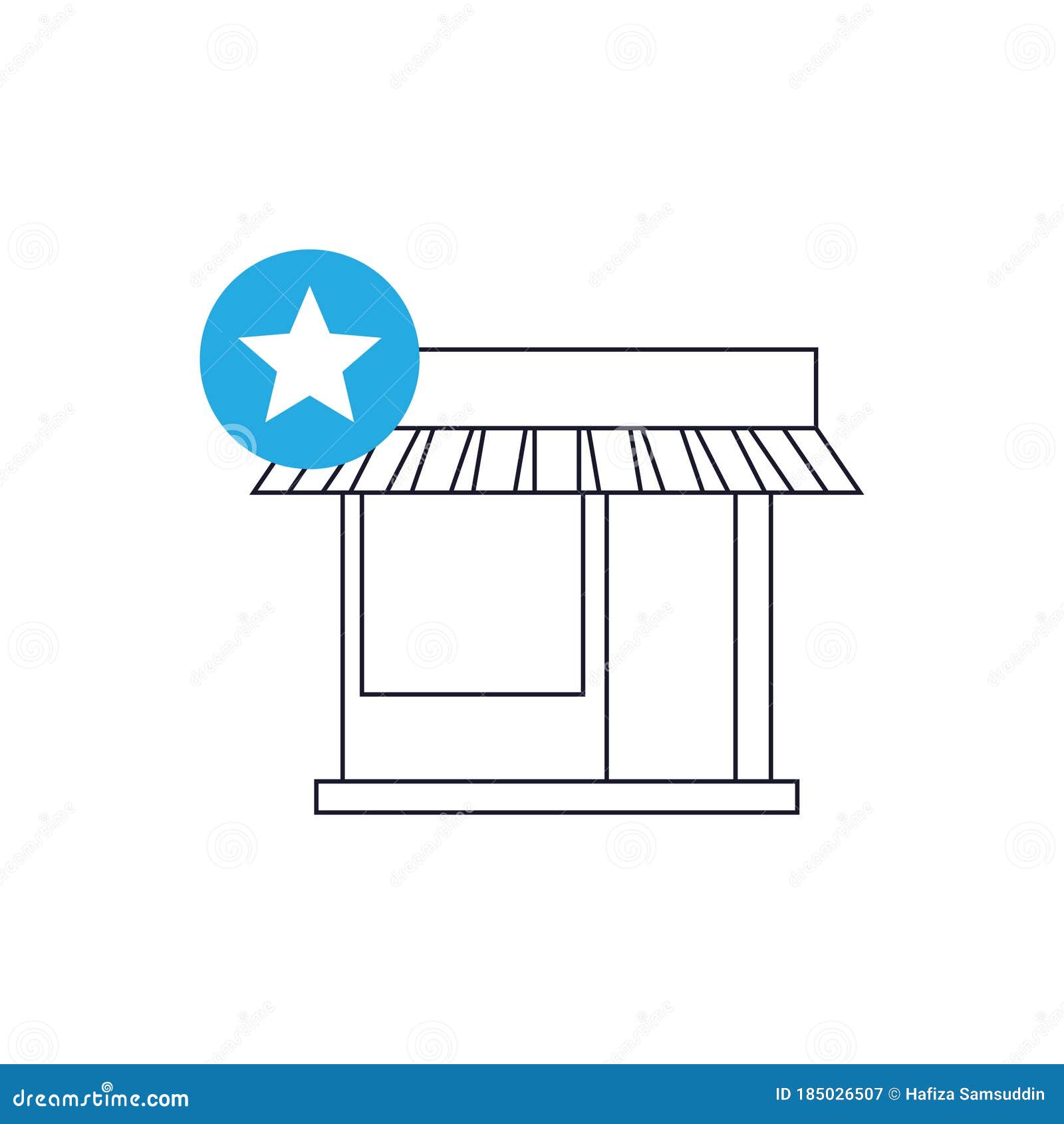 Print stock illustration. Illustration of retail, stars - 185026507