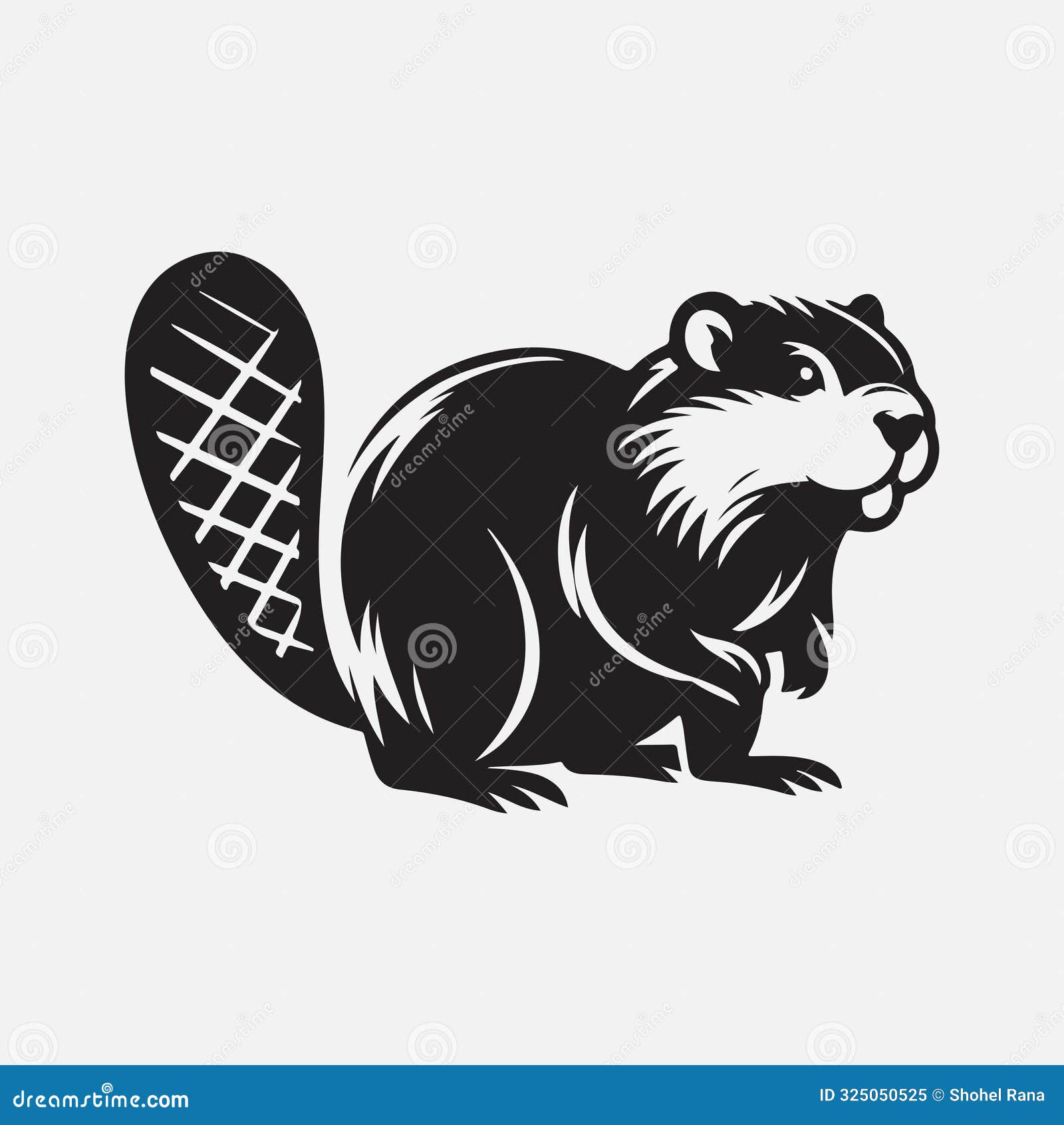 Print Stunning Beaver Silhouette Vector Designs for Your Creative ...