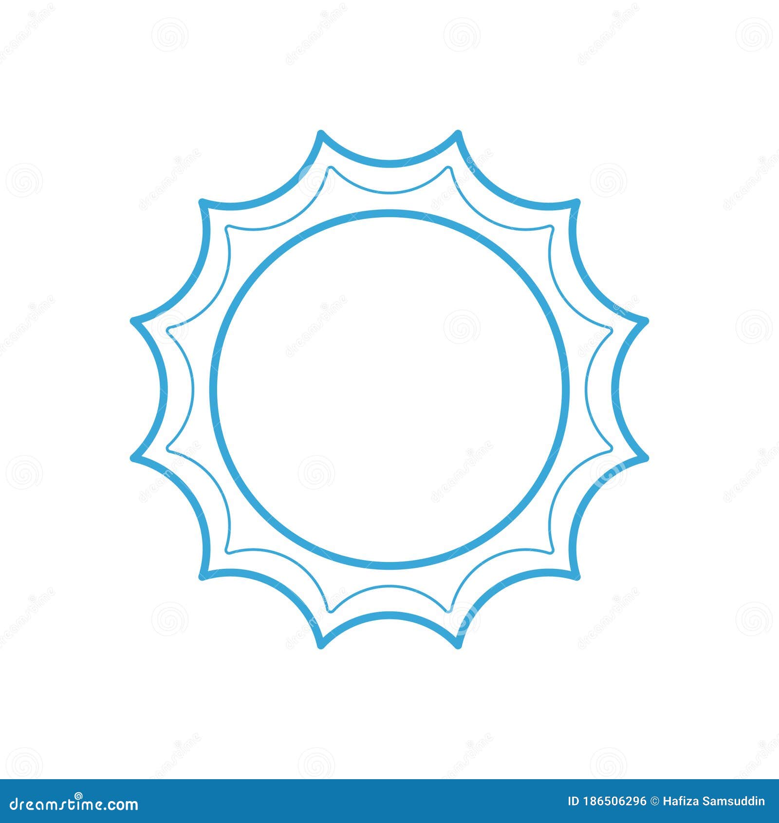 Print stock vector. Illustration of beach, basic, sunray - 186506296