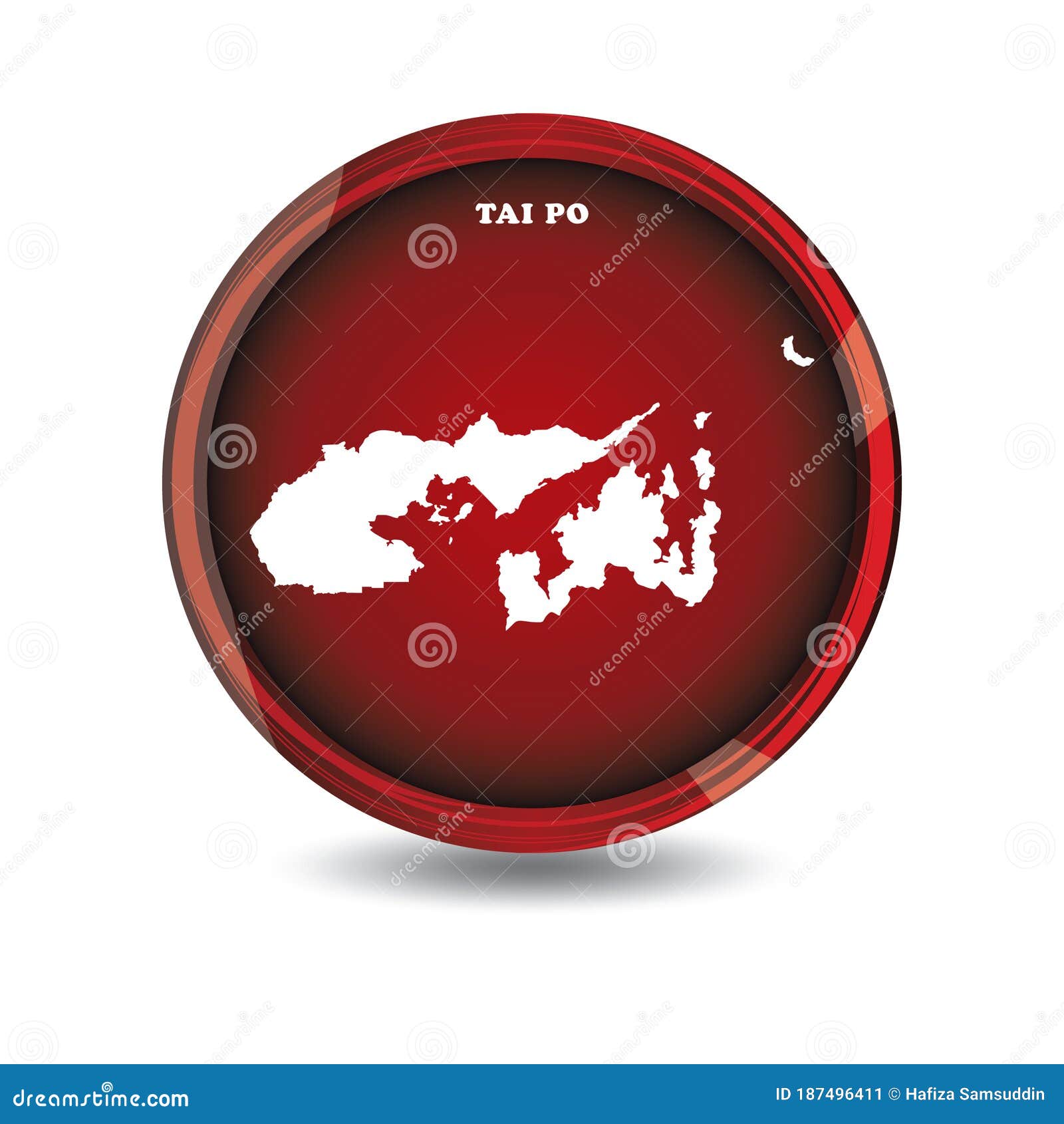 Print stock vector. Illustration of provinces, hong - 187496411