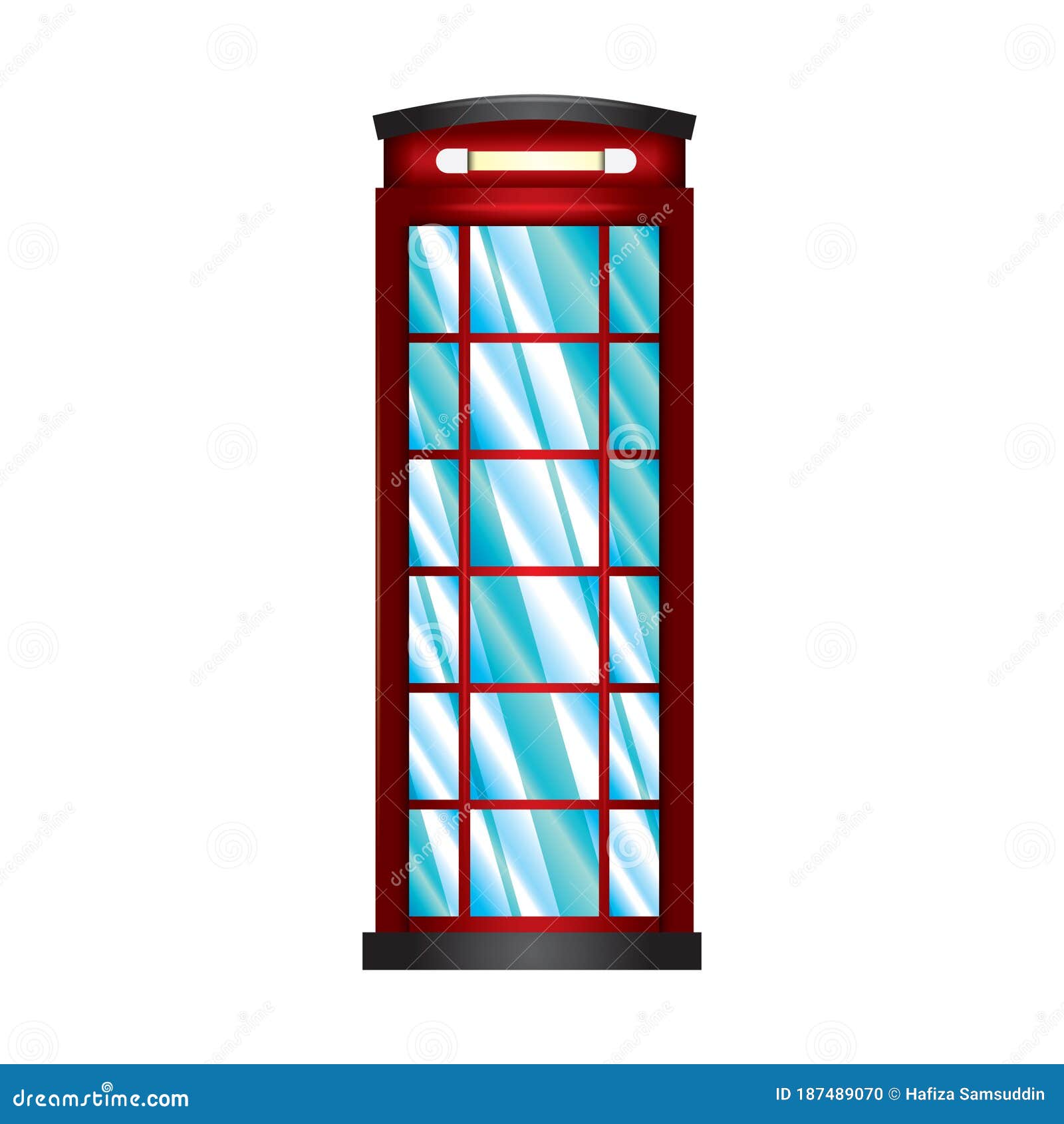 Print stock vector. Illustration of communication, booth - 187489070