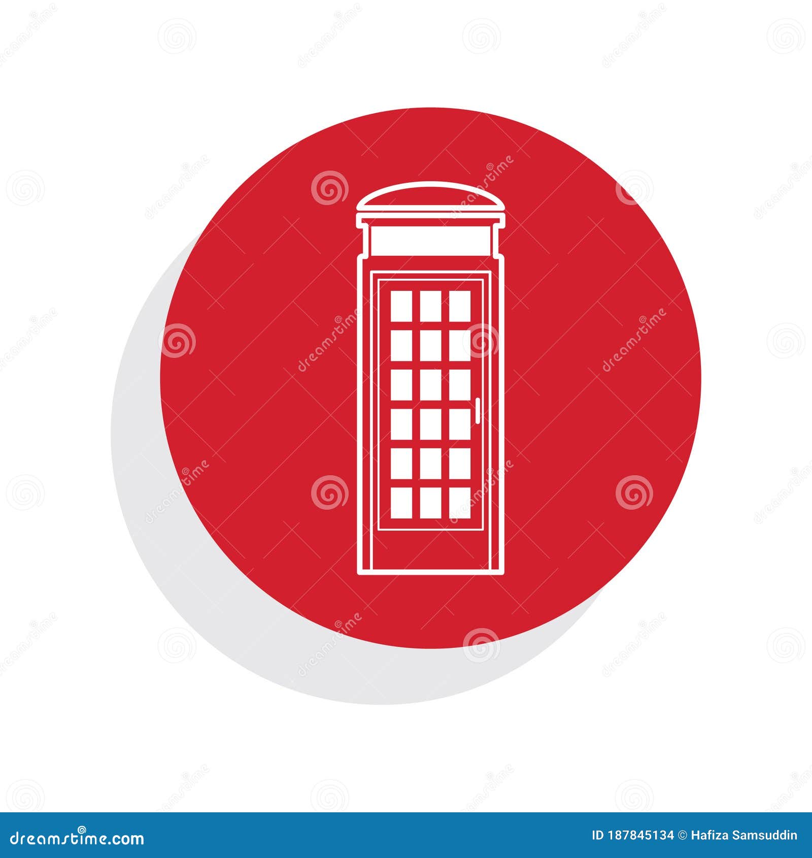 Print stock vector. Illustration of phones, phonebooth - 187845134