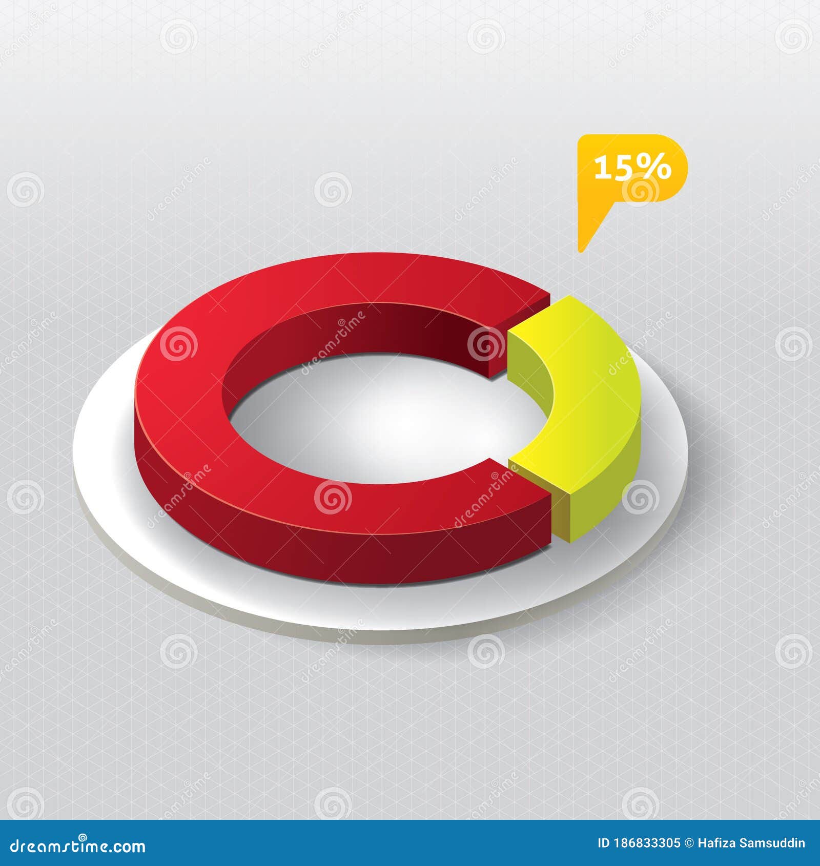 Print stock vector. Illustration of shape, circles, fifteen - 186833305