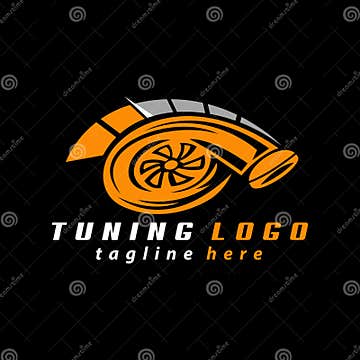 Automotive Tuning Logo Design Vector Stock Vector - Illustration of ...