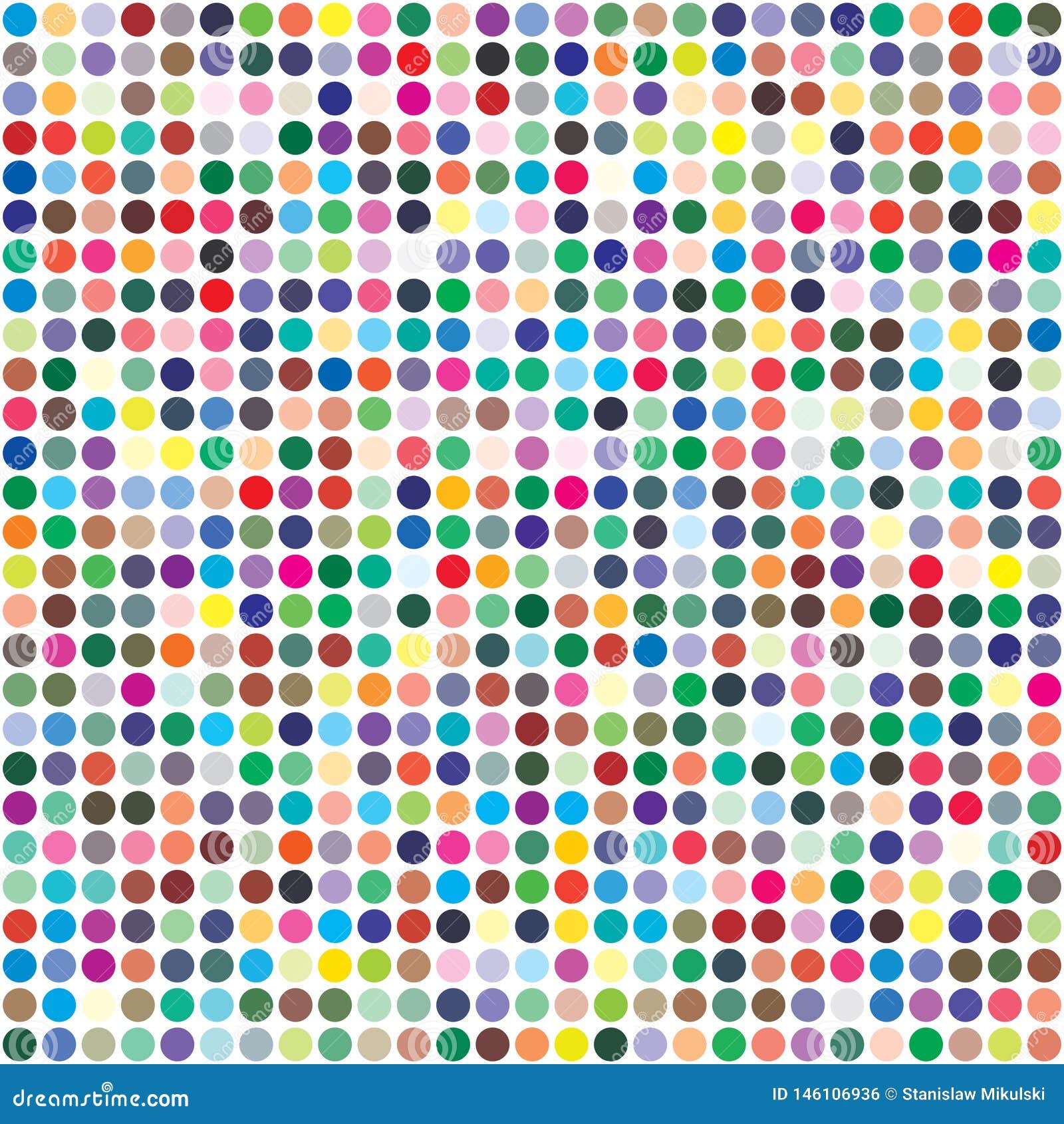 Vector Color Palette. 729 Different Colors Stock Illustration ...