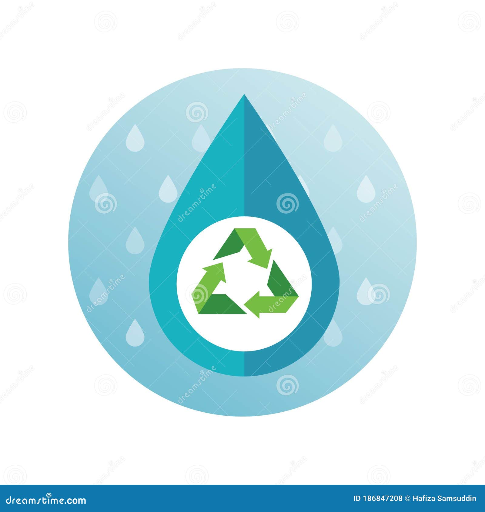 Print stock illustration. Illustration of recycling - 186847208