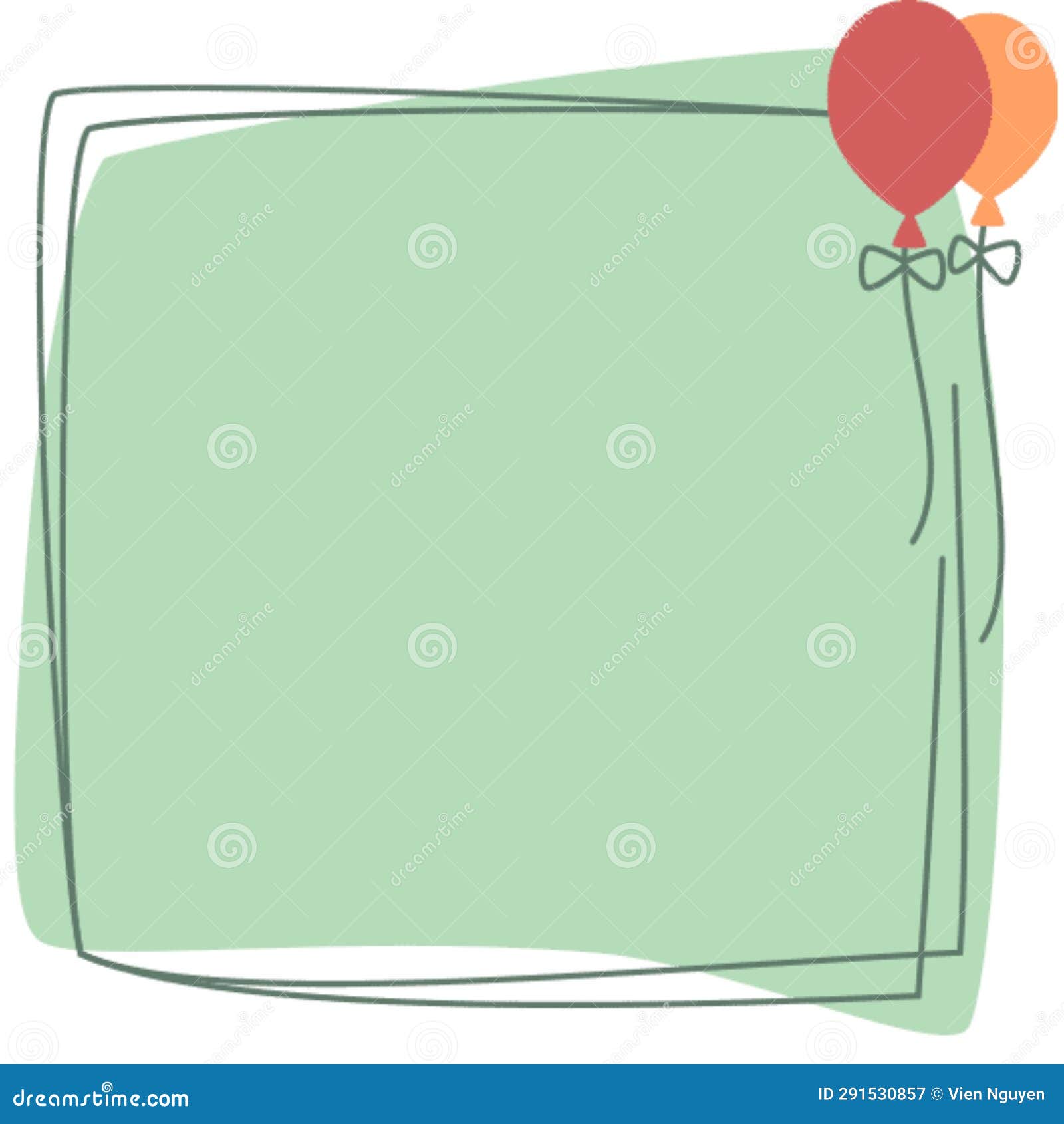 5 19 Printable Cute Doodle Border Frames 12x12 - 12 Stock Illustration ...