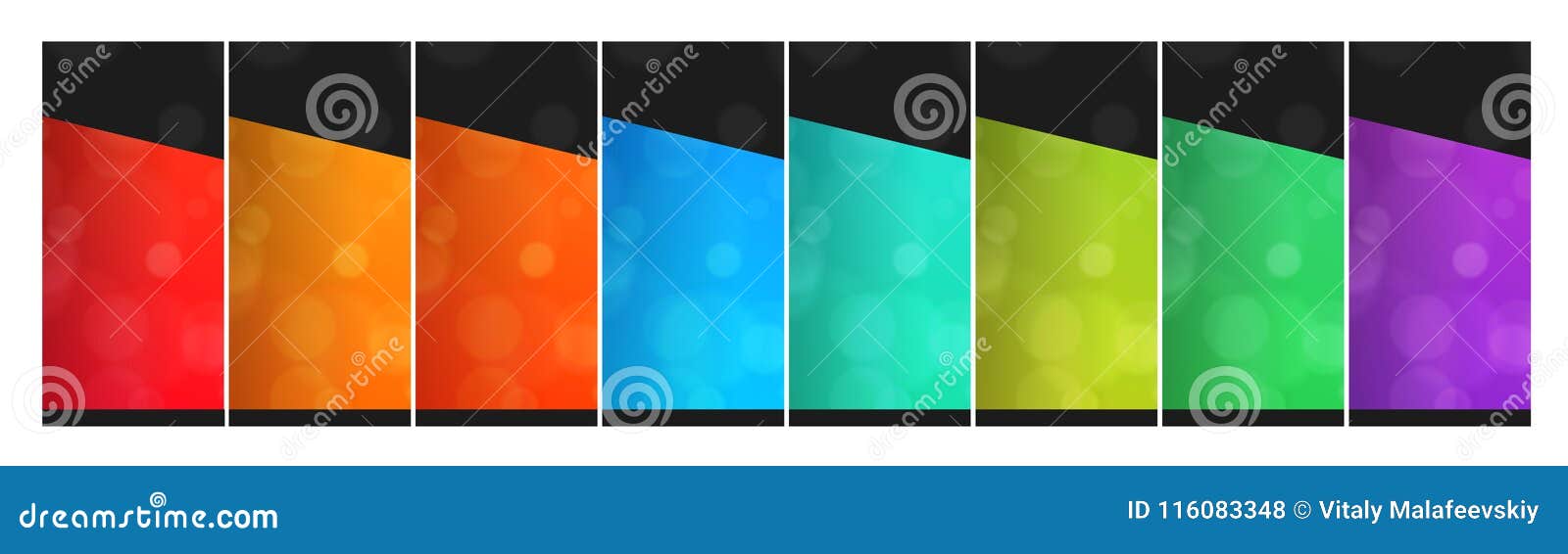 Flyers Background Templates Stock Vector - Illustration of green, bokeh ...