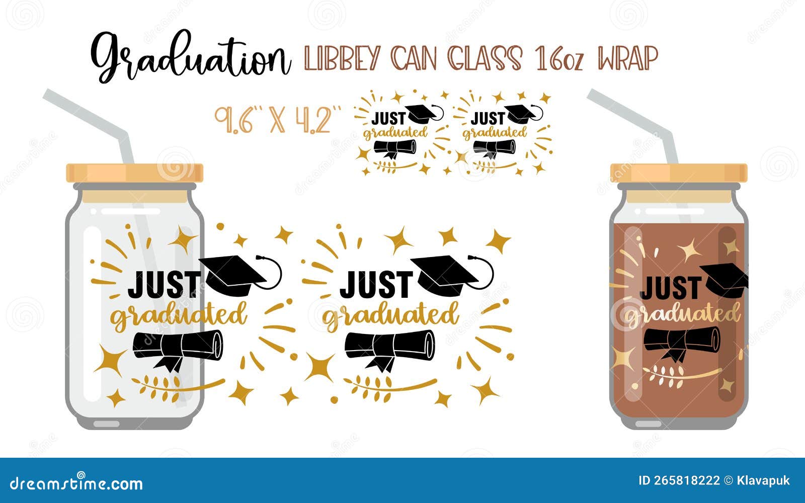 Just Graduated Calligraphy Lettering With Graduation Cap ...