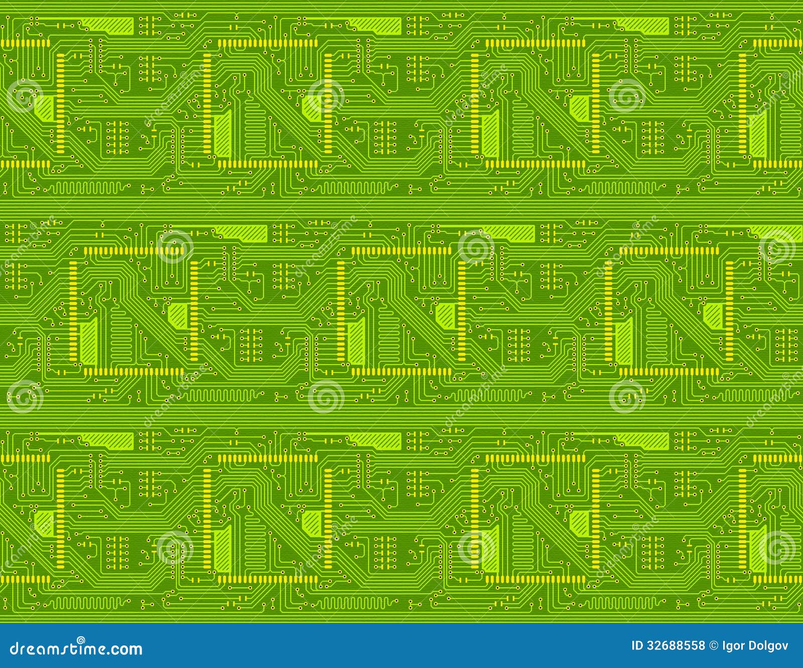 Printed Circuit Board Stock Photo | CartoonDealer.com #32688558