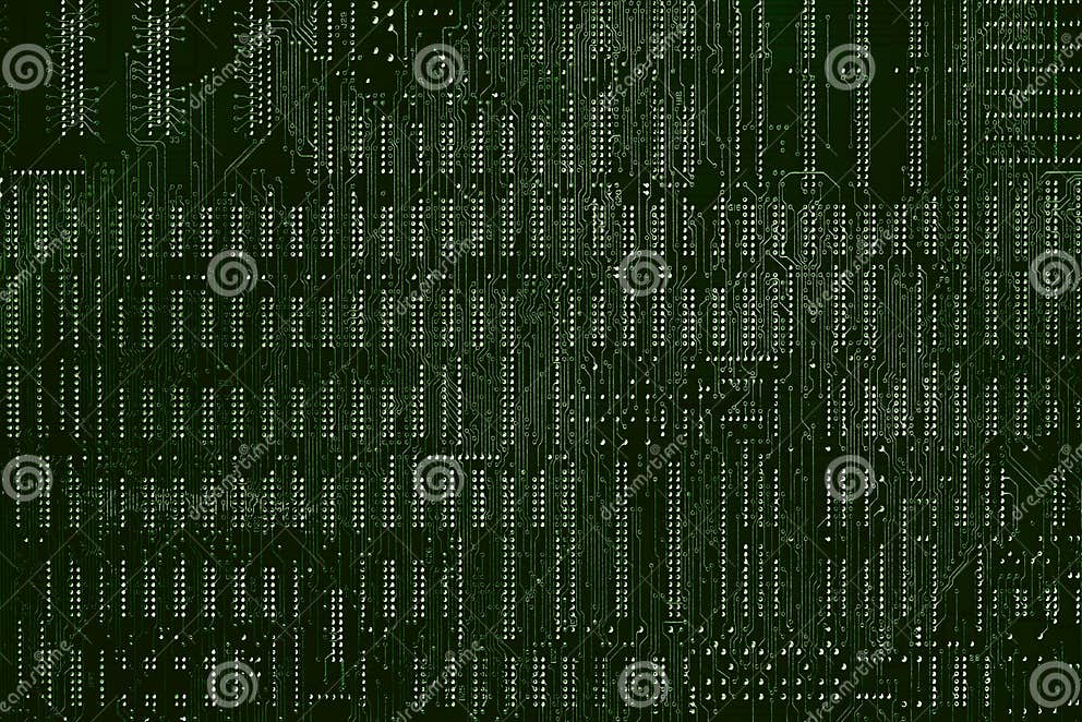 Printed Circuit Board PCB Back Side with Lead Solder Texture Pattern ...