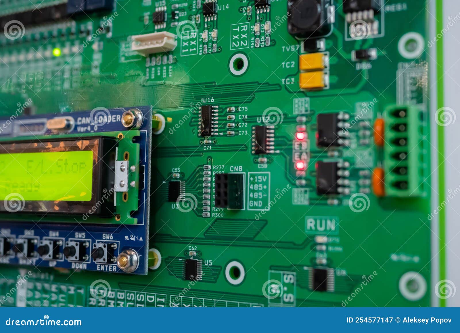 Printed Circuit Board - Pcb for Elevator with Display Module at Lift ...