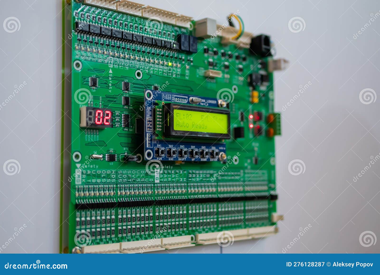 Printed Circuit Board - Pcb for Elevator with Display Module at Lift ...