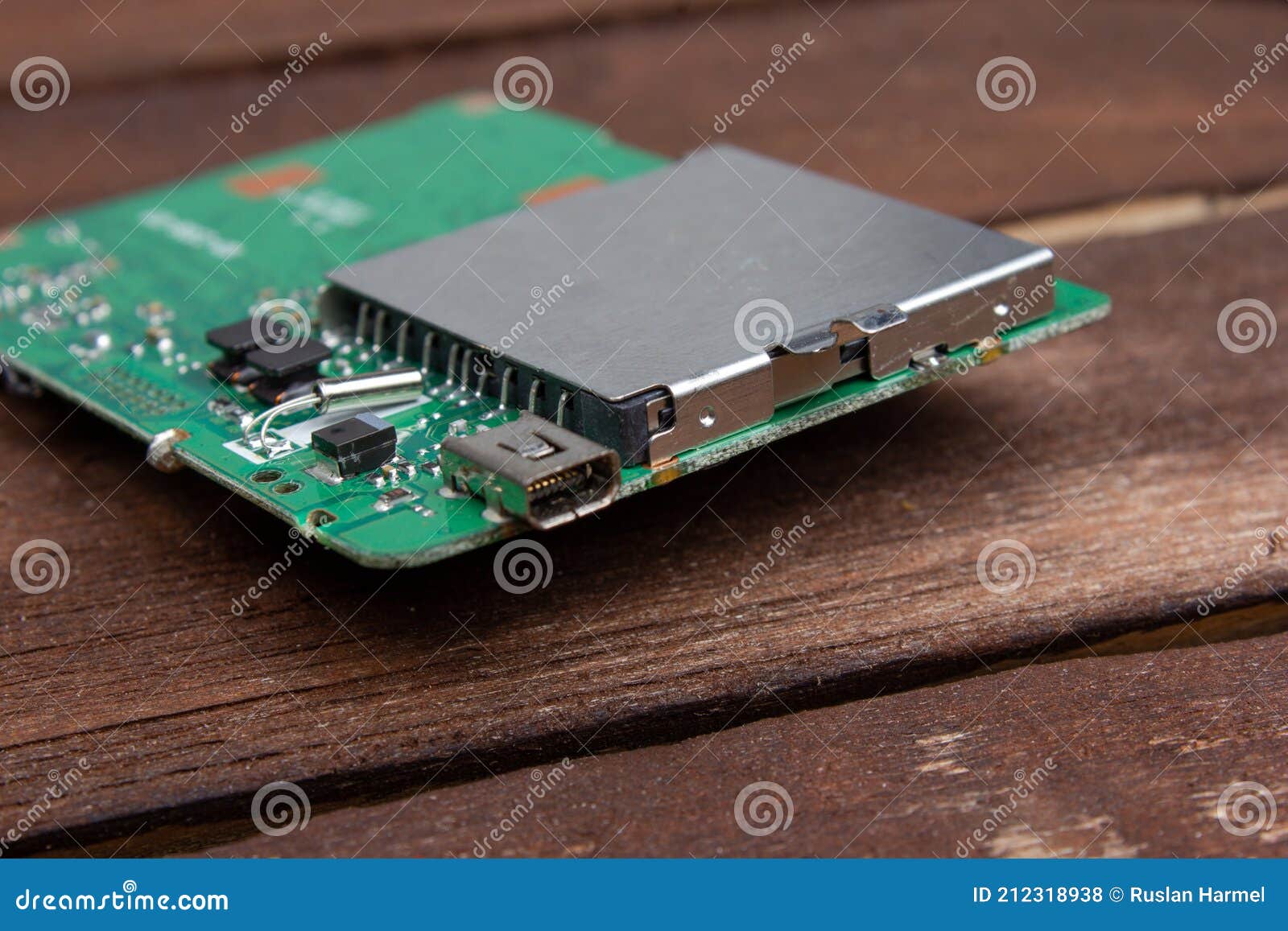 Printed Circuit Board PCB , a Surface-mount Technology SMT that ...