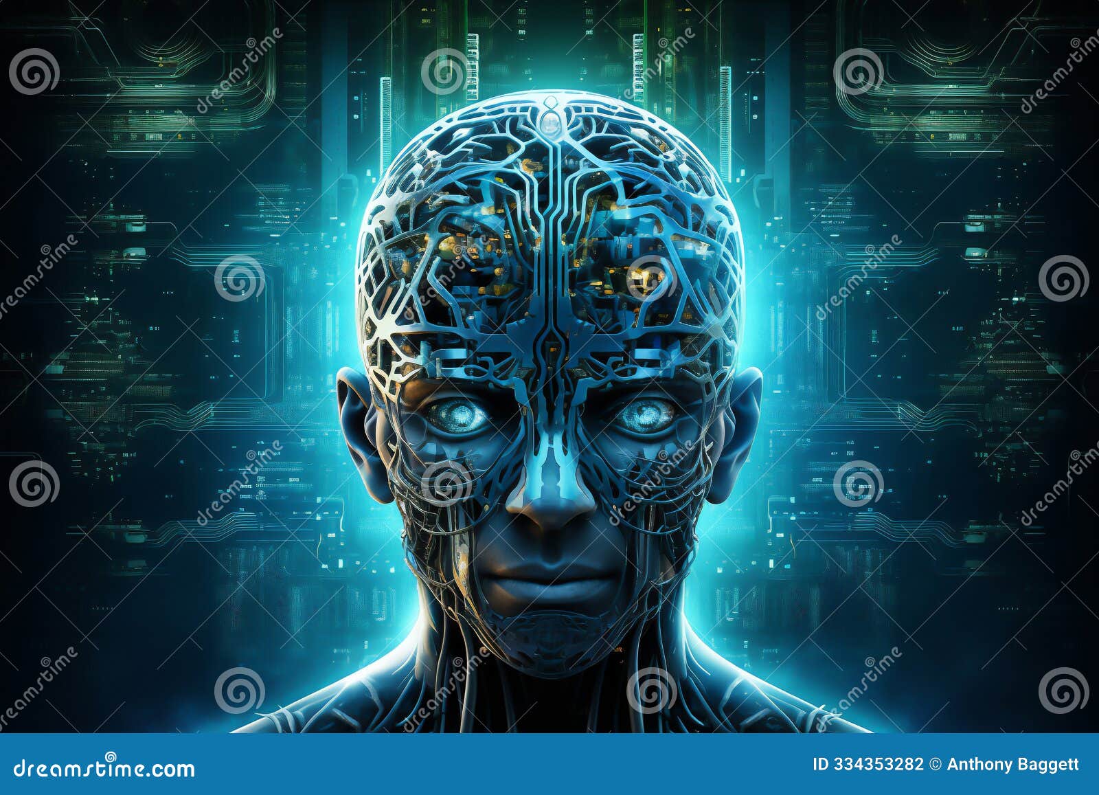 Printed Circuit Brain Emulating Cognitive Neural Functions Through An 2050