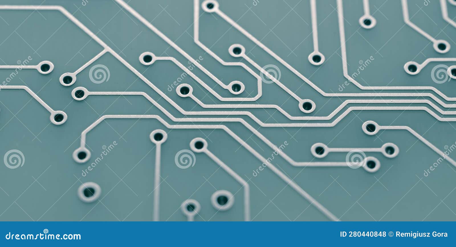 Printed Circuit. Layout of Tracks Stock Photo - Image of design ...
