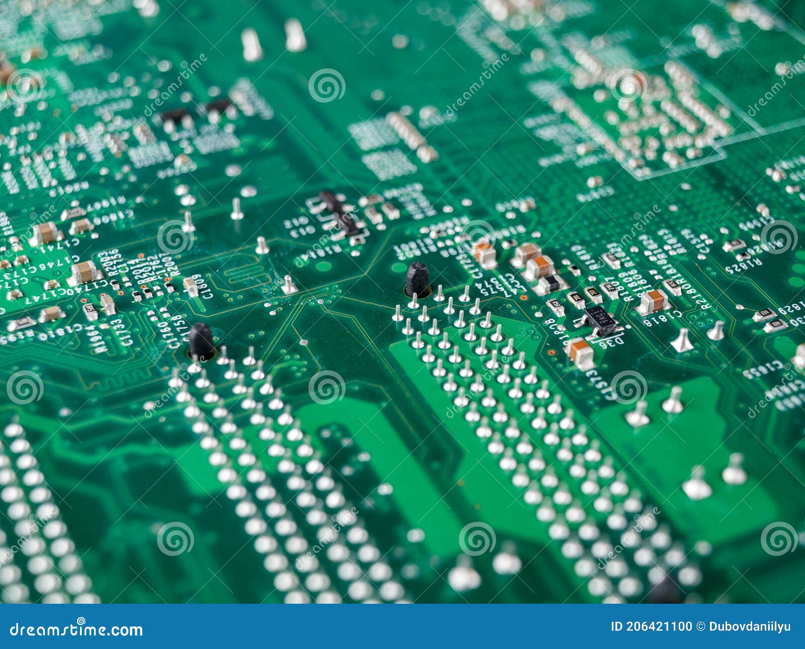 Printed Circuit Motherboard for the Server, Computer Workstation ...