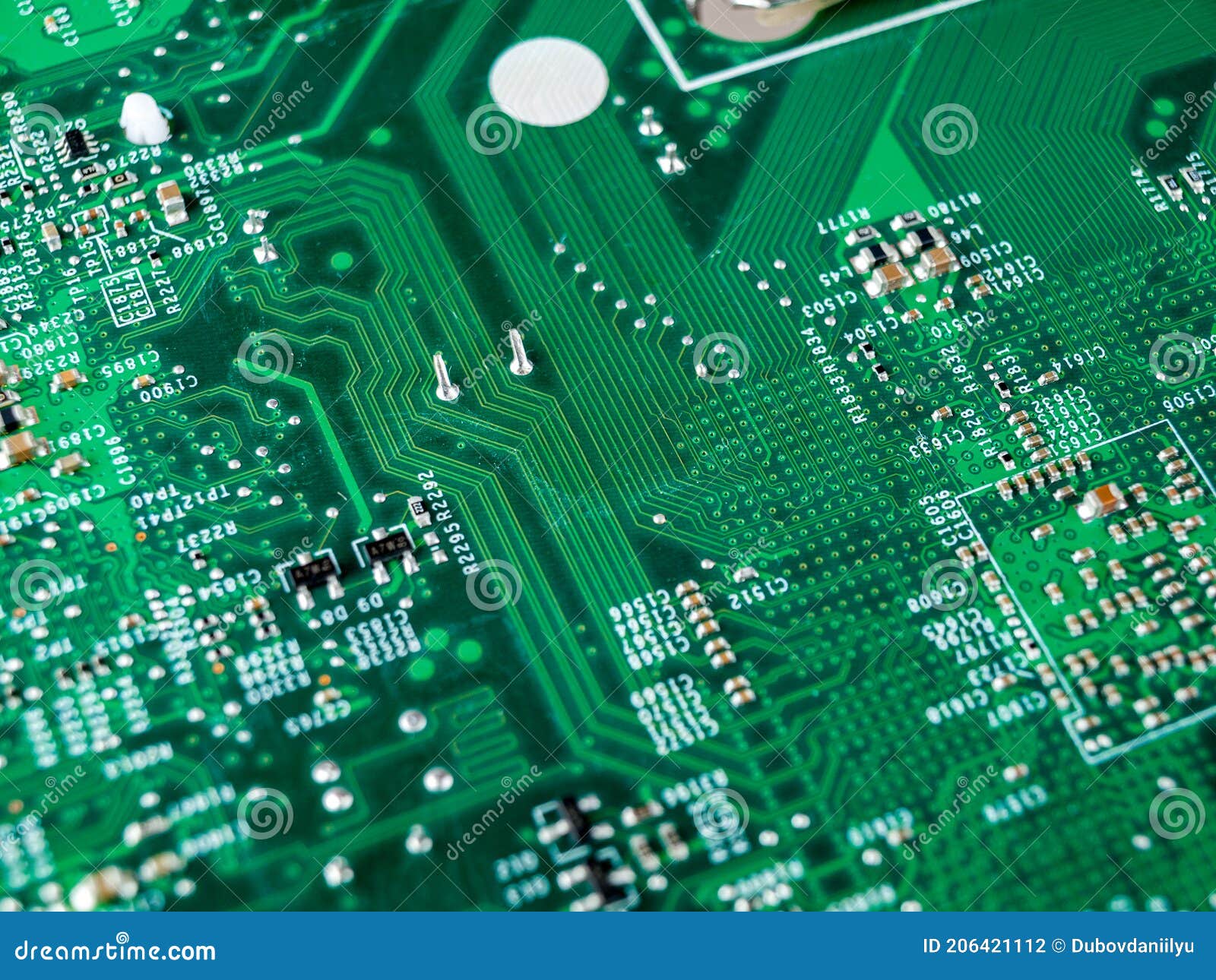 Printed Circuit Motherboard for the Server, Computer Workstation ...