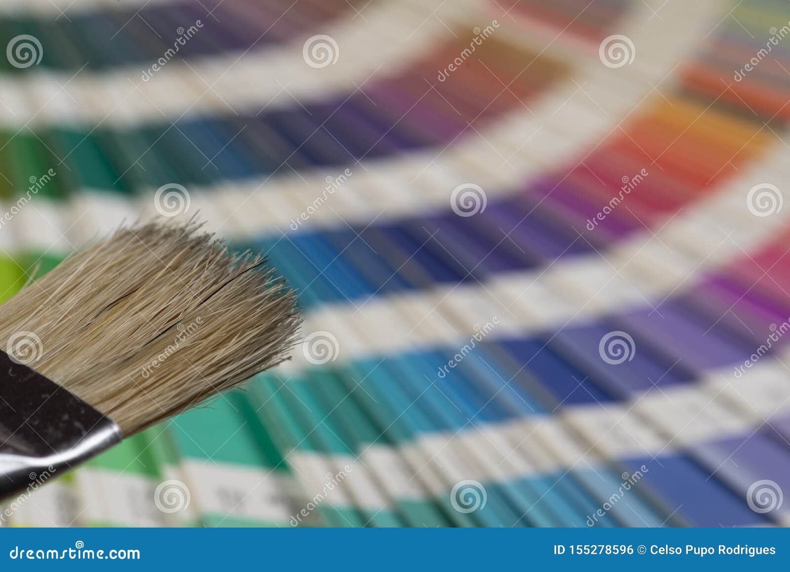 Printed color swatch stock photo. Image of graphic, printer - 155278596
