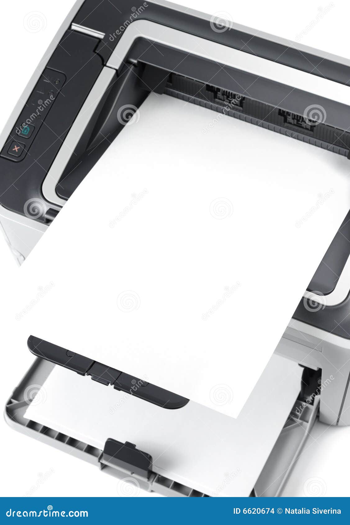 Printed Copy stock photo. Image of equipment, digital - 6620674