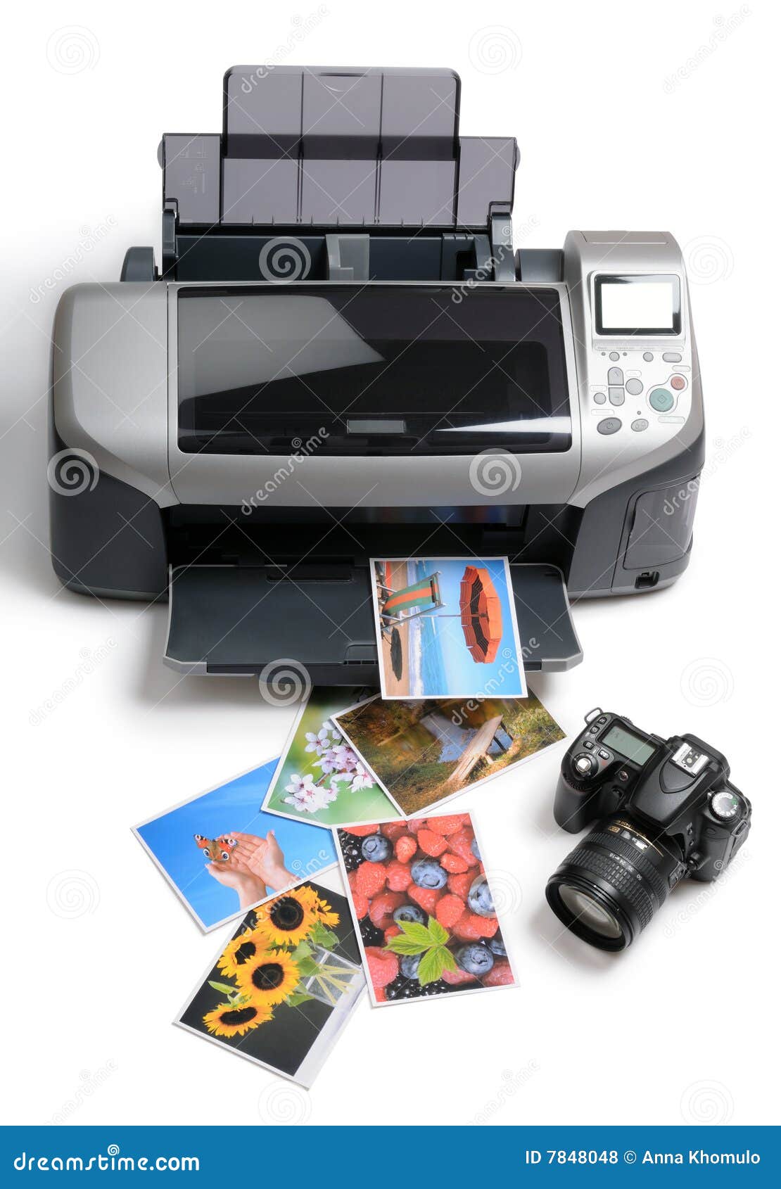 Printed photos stock photo. Image of print, camera, printed - 7848048