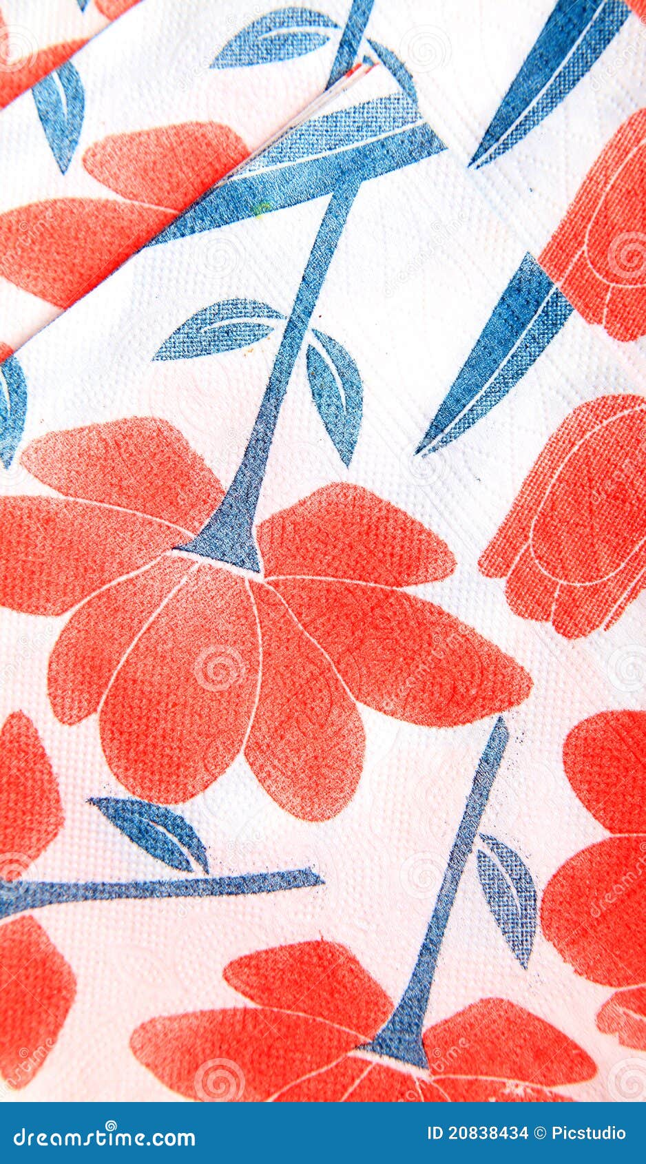 Printed tissue paper stock photo. Image of tissue, soft - 20838434