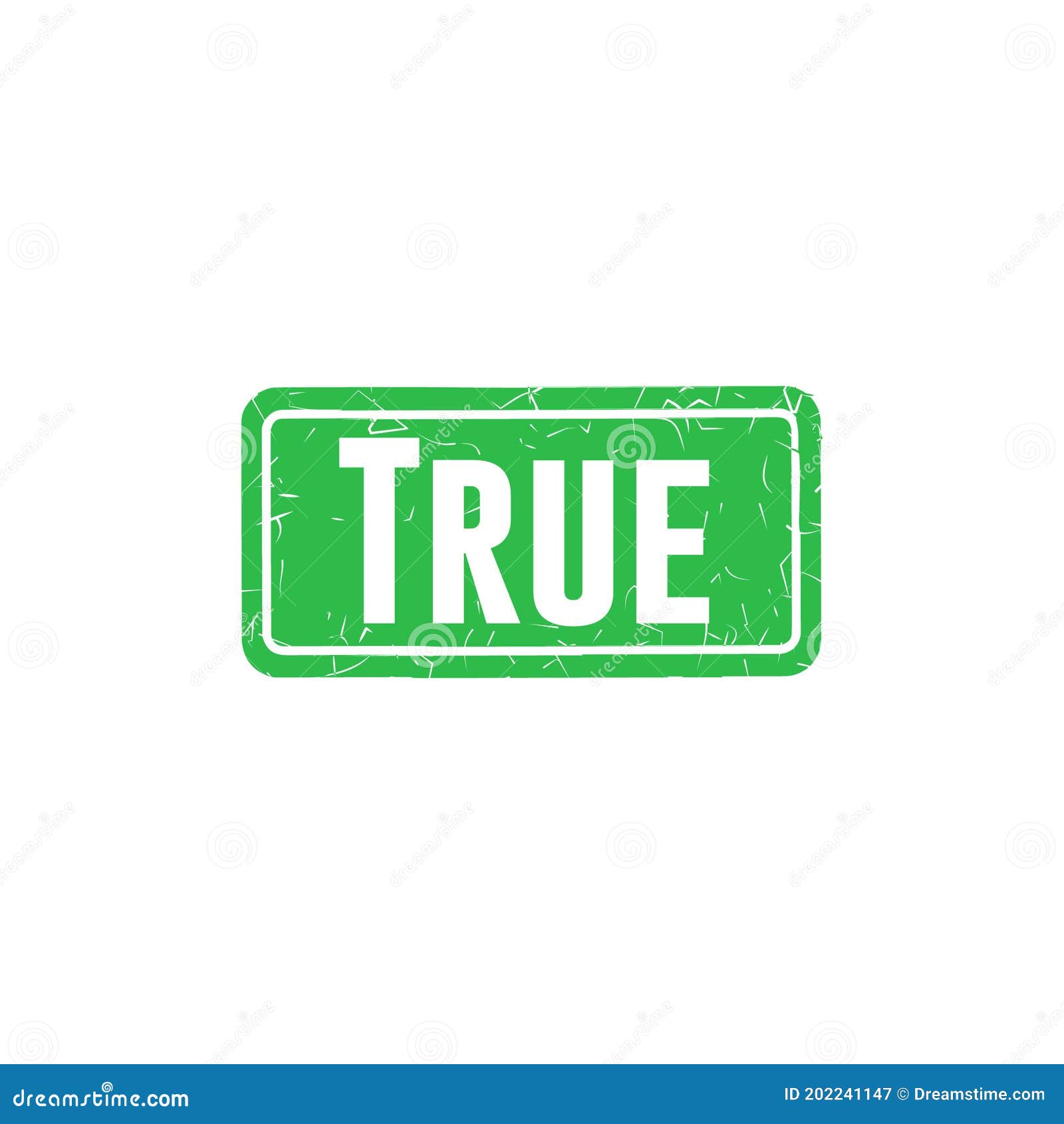 Printed True Background Vector Illustration Stock Vector - Illustration ...