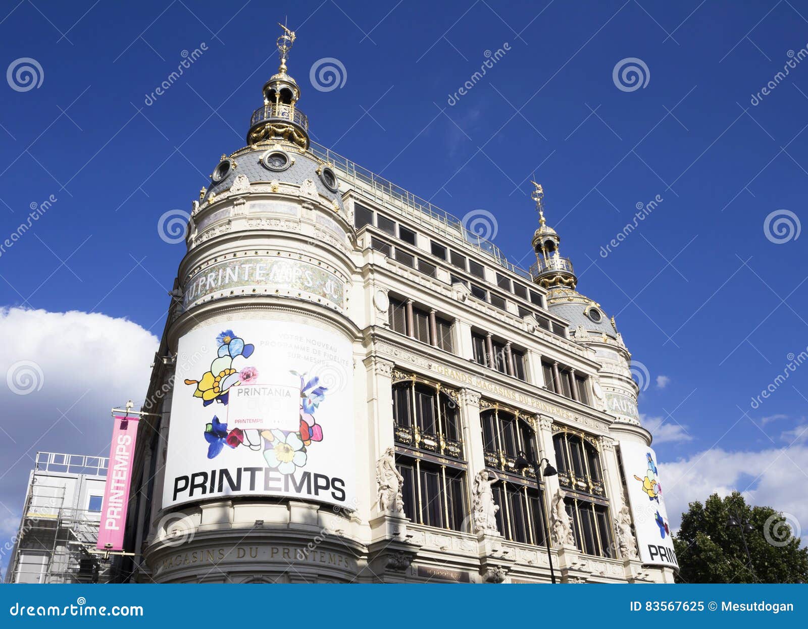 Printemps editorial image. Image of flagship, prices - 83567625