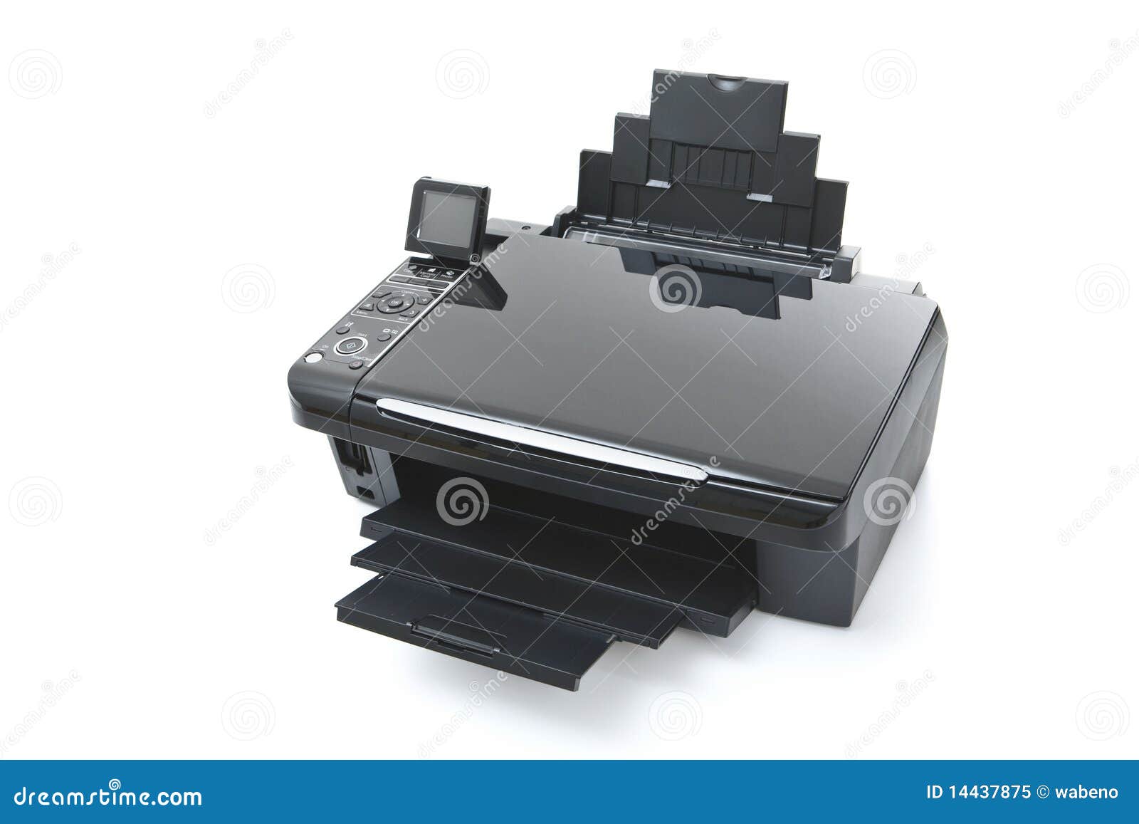 Printer stock image. Image of close, copier, macro, universal - 14437875