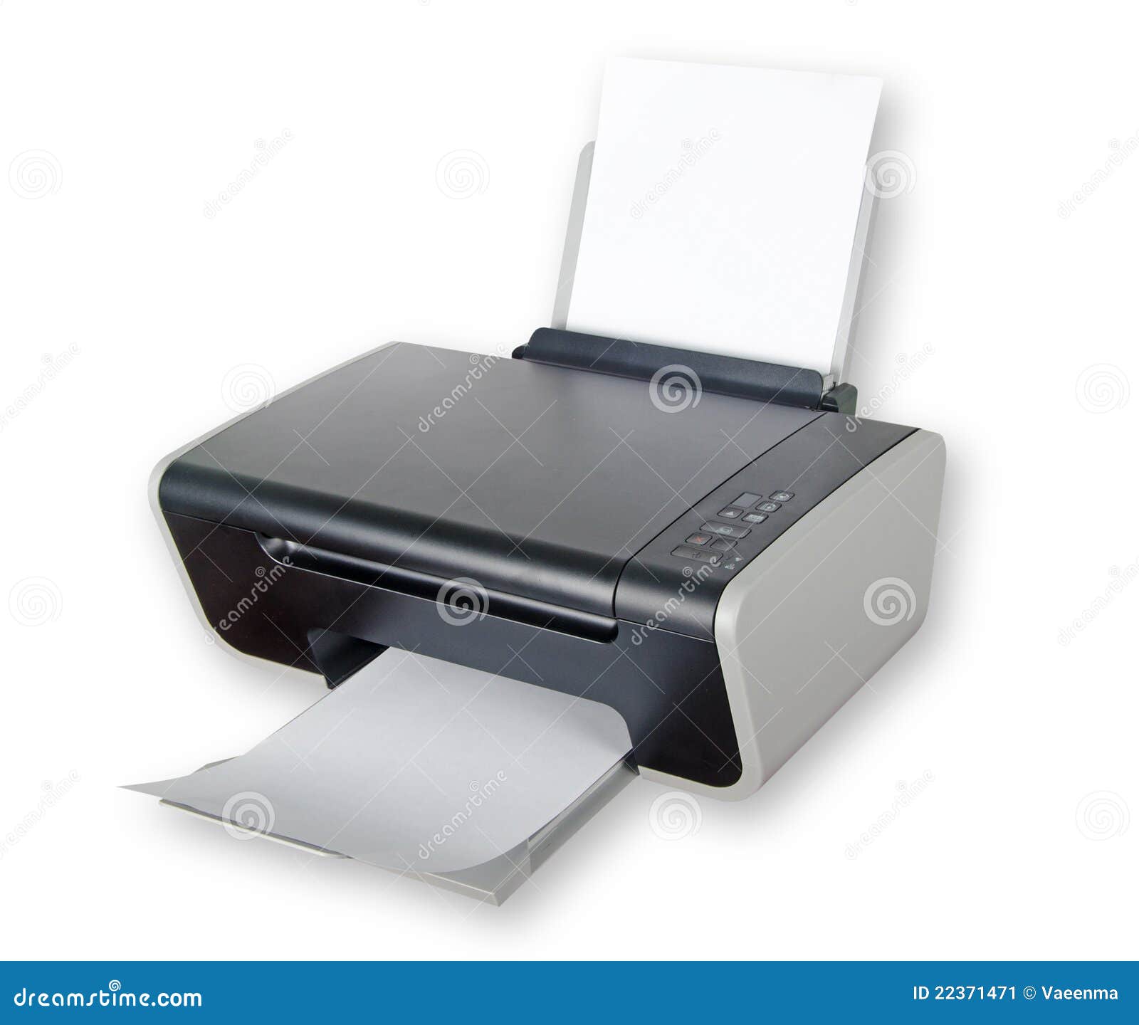 Printer stock image. Image of paper, modern, printer - 22371471