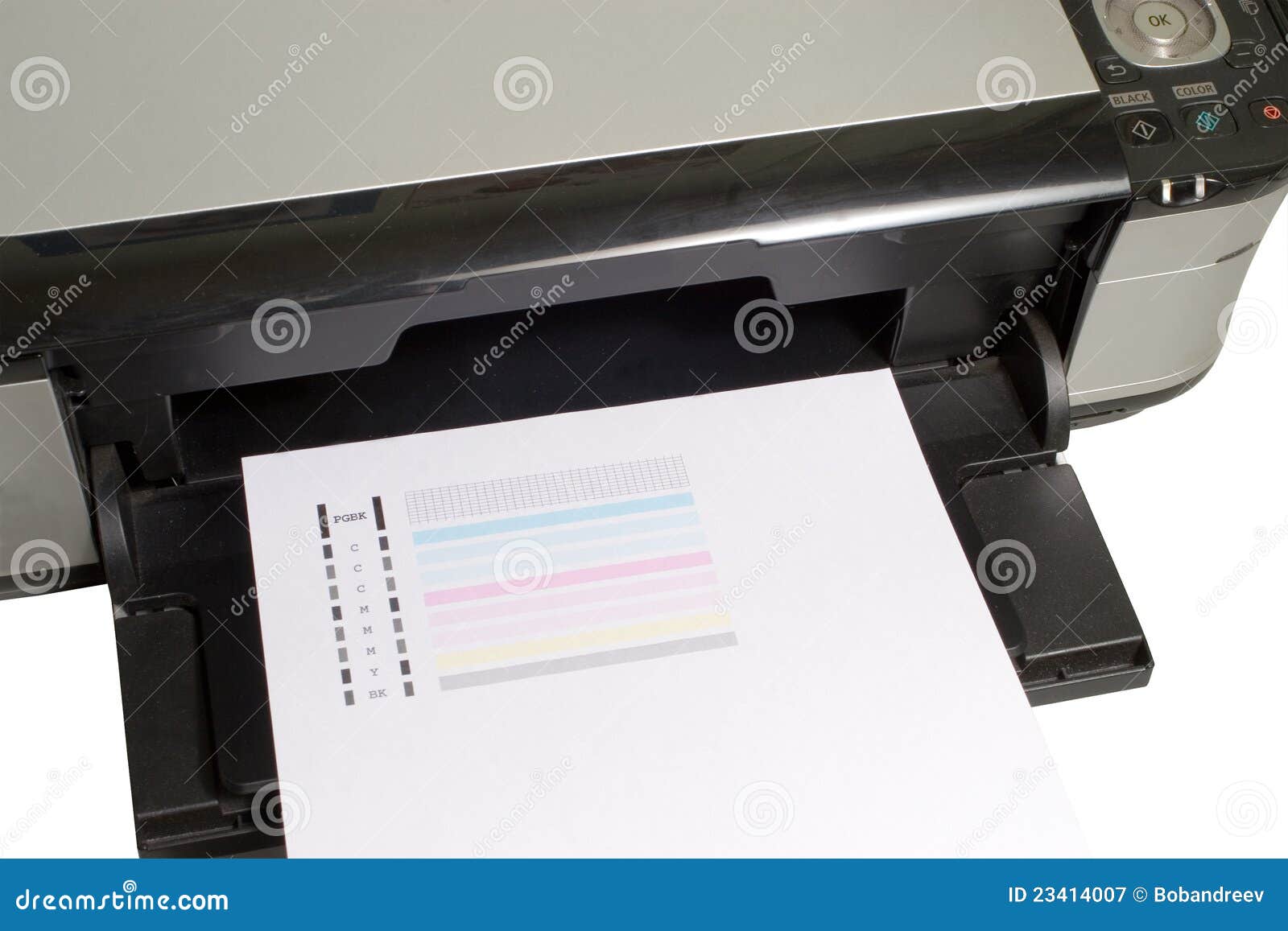 Printer stock image. Image of digital, paper, white, equipment - 23414007