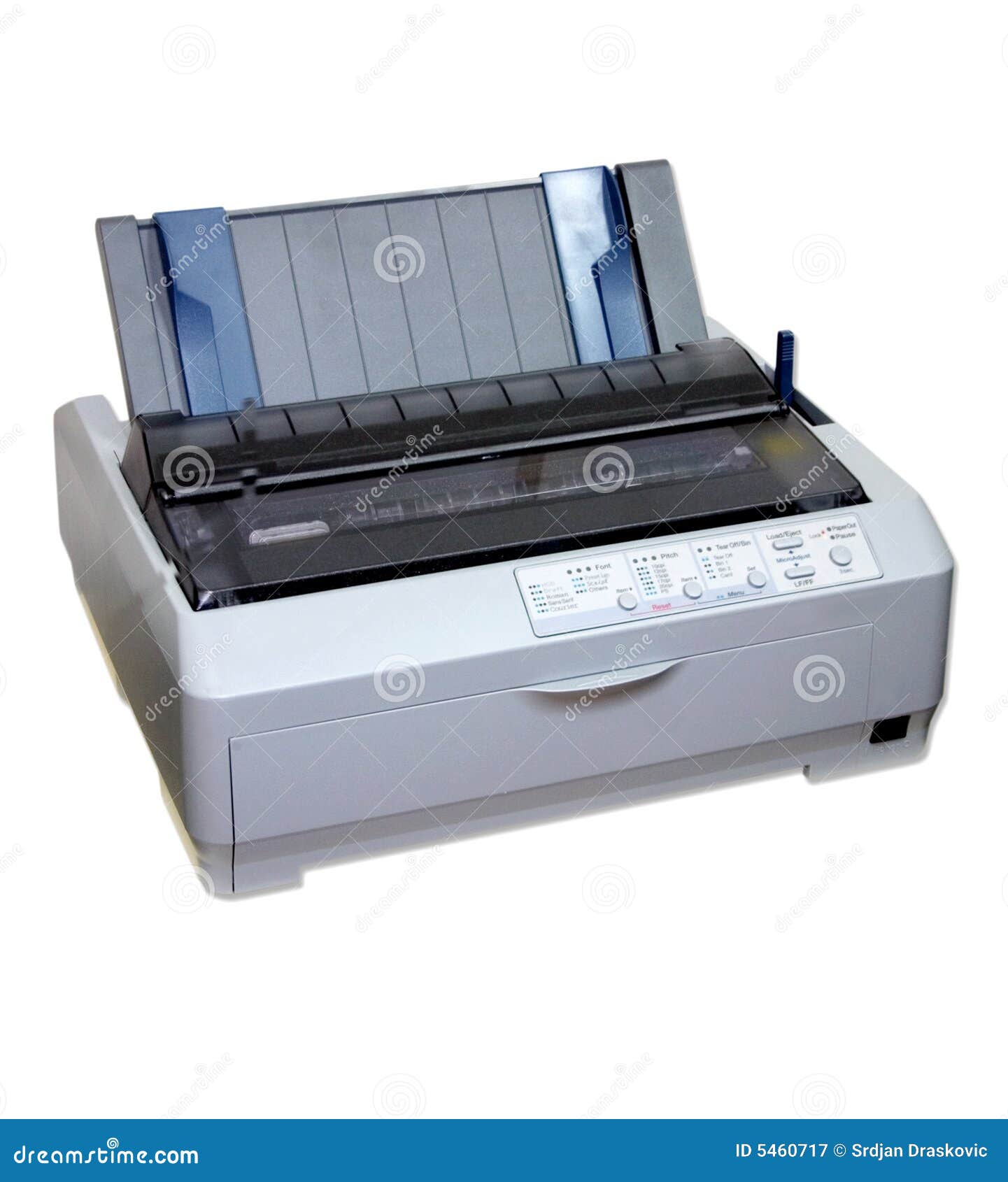 Printer stock image. Image of load, report, technology - 5460717