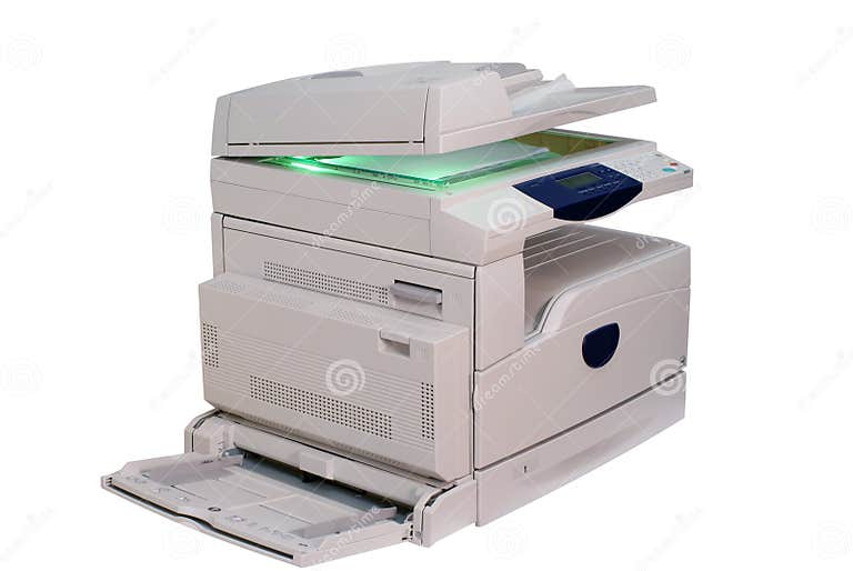Printer stock photo. Image of duplicate, page, office - 7463968