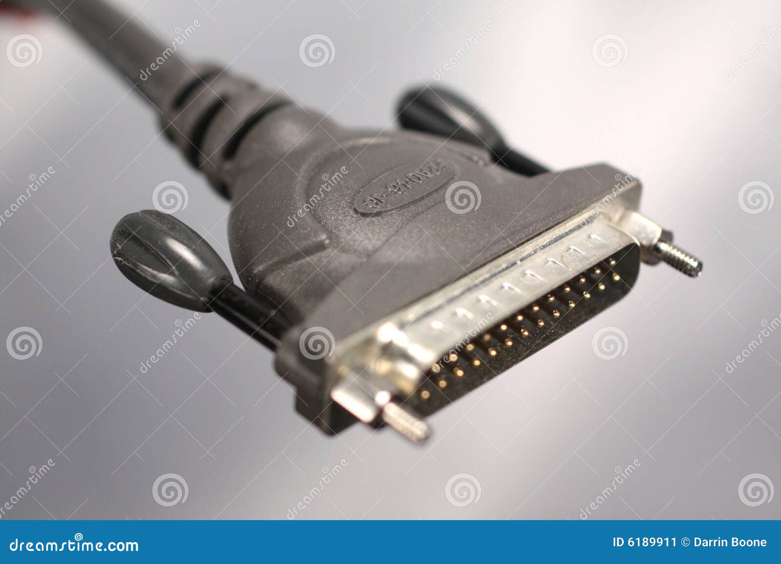Printer Cable stock image. Image of electronics, chord - 6189911