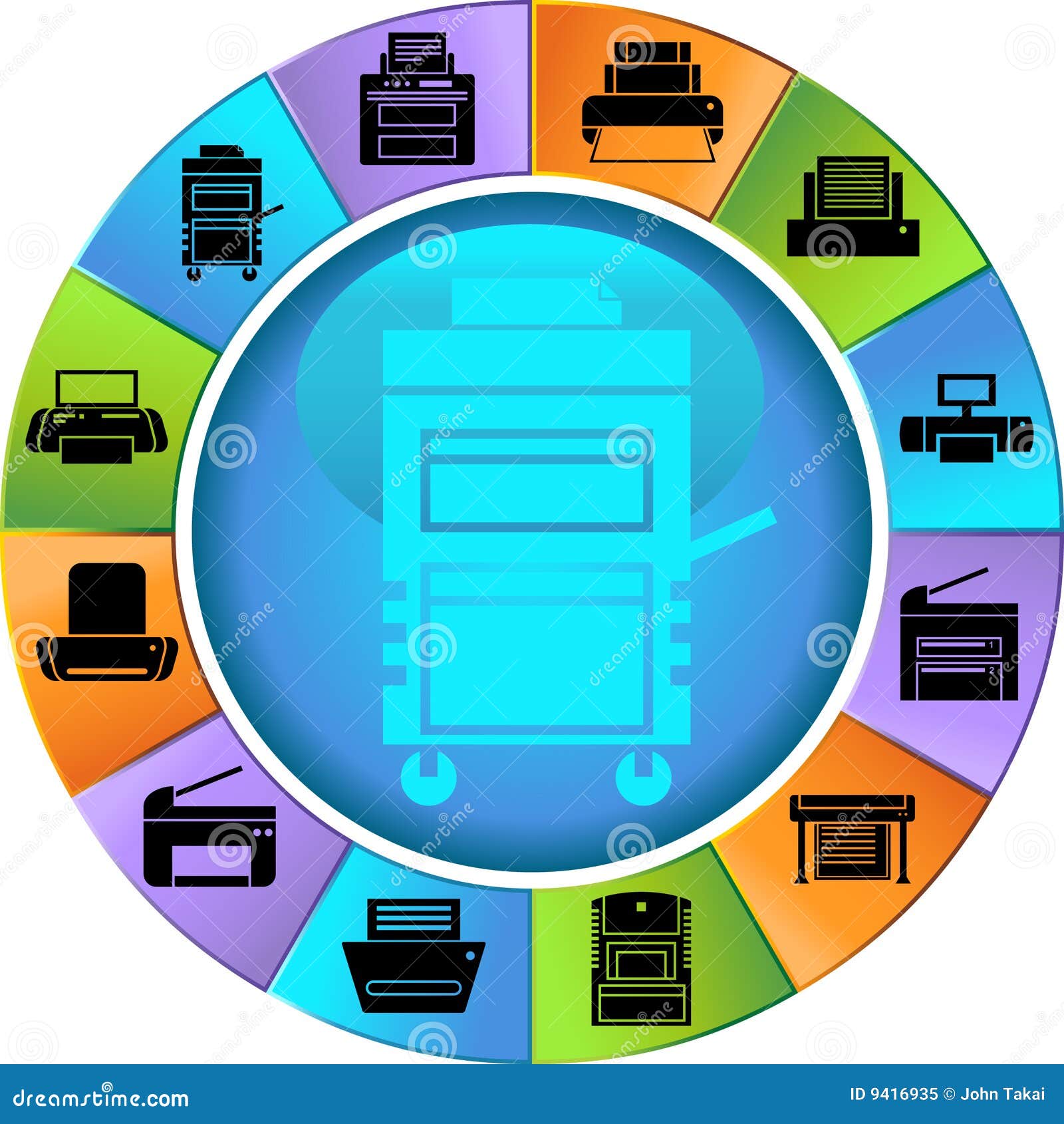 Copy Machine Printer Copier For Office Photocopier Duplicate Equipment ...